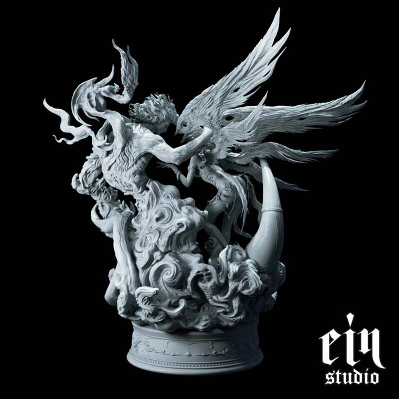 Ein Studio - 【2nd: Gabriel】The 3D modeling of our own series ——7 Angels ...