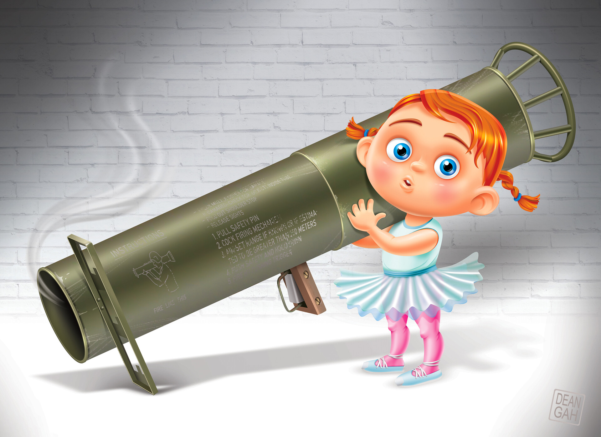 ArtStation - Bazooka Girl