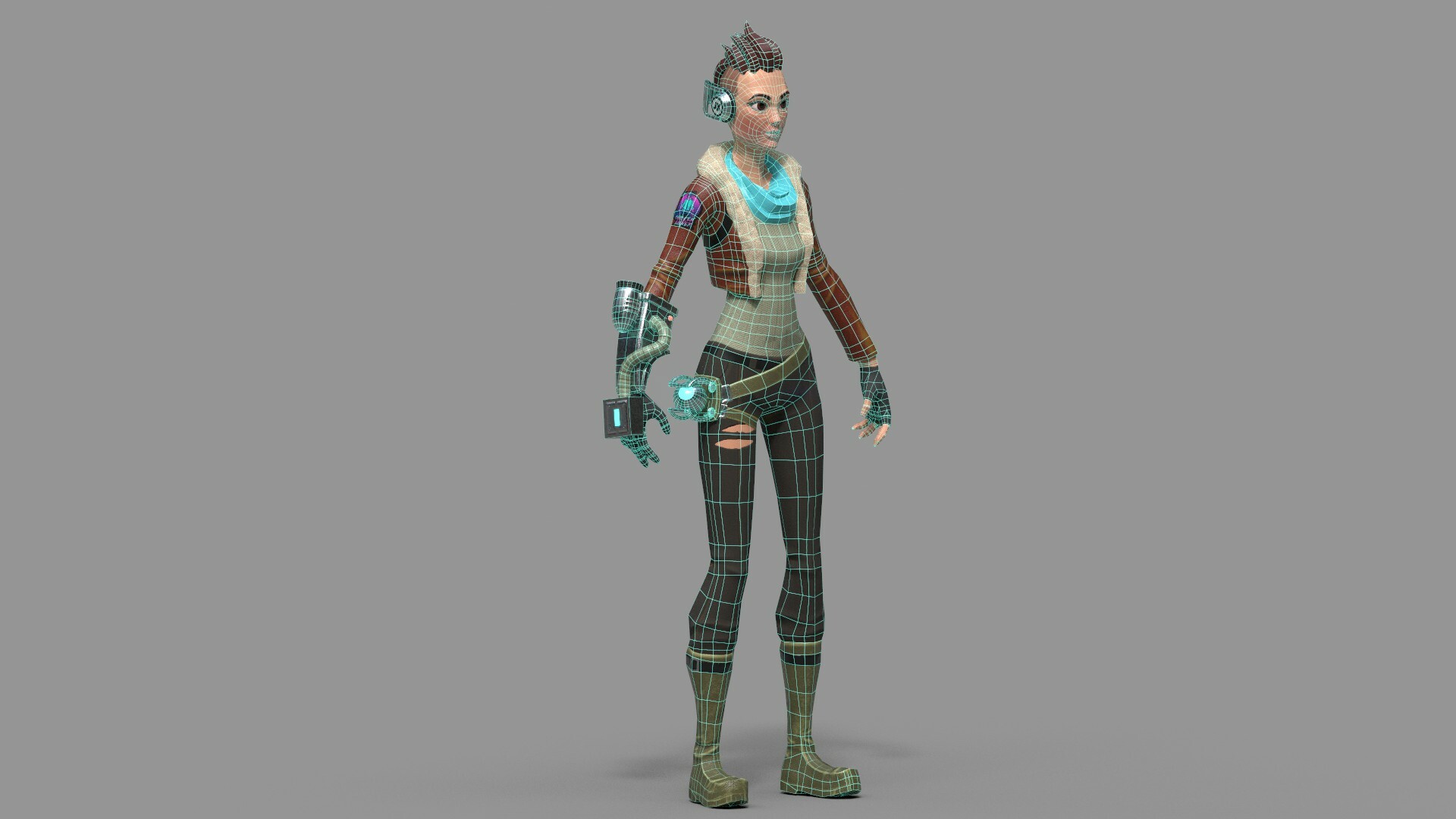 Jagrut Kaptan - FANART Fortnite - Female Outlander