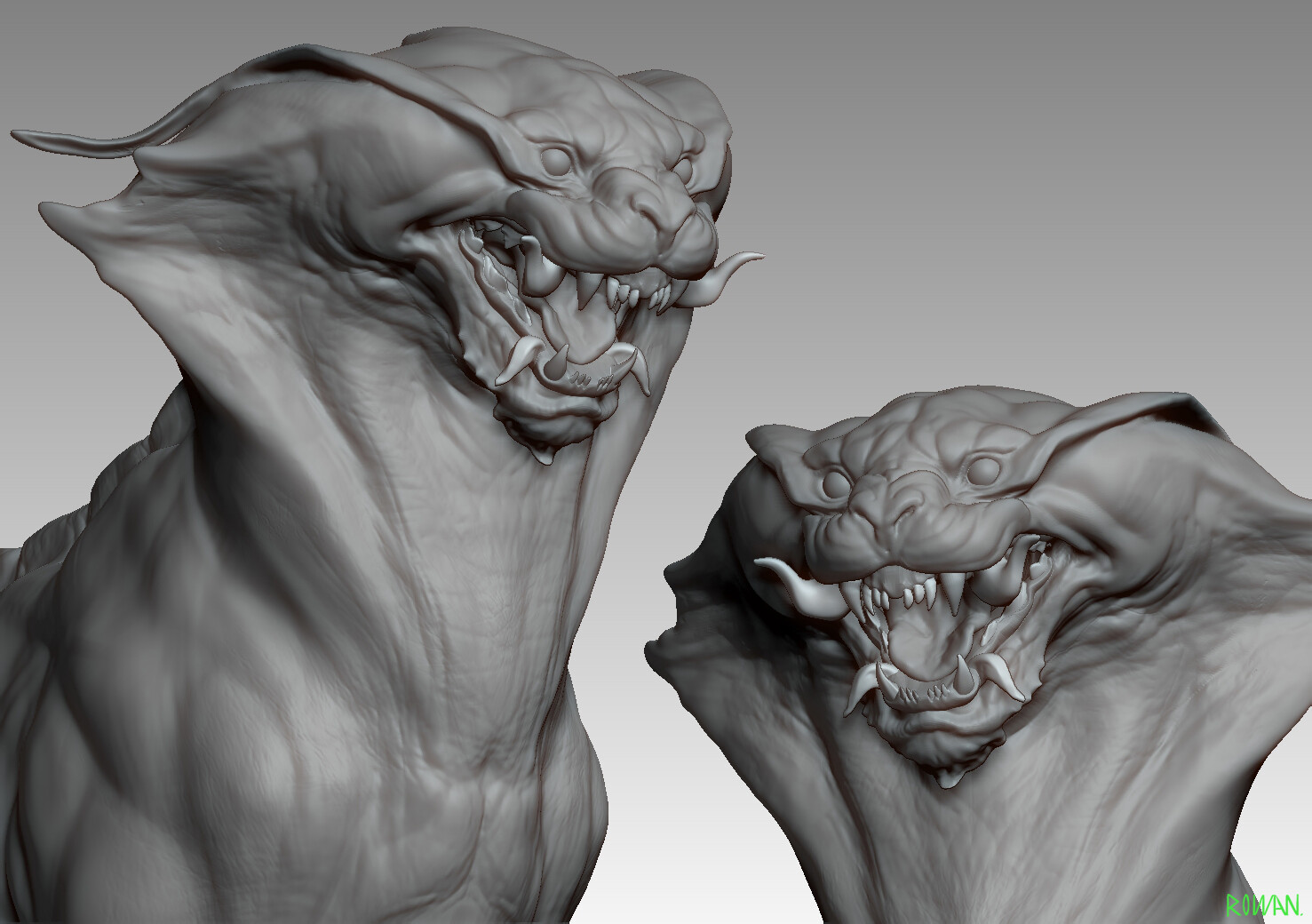 Sam Rowan - Fantastic Beast 2 : Crime of Grindelwald - Zouwu Concept art