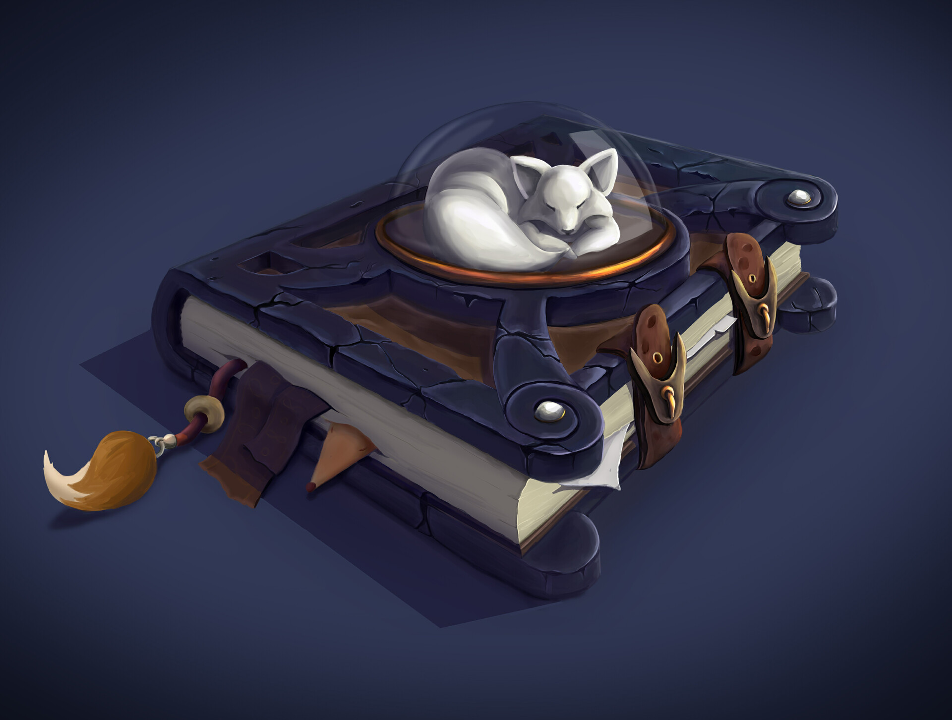 ArtStation - Fox book