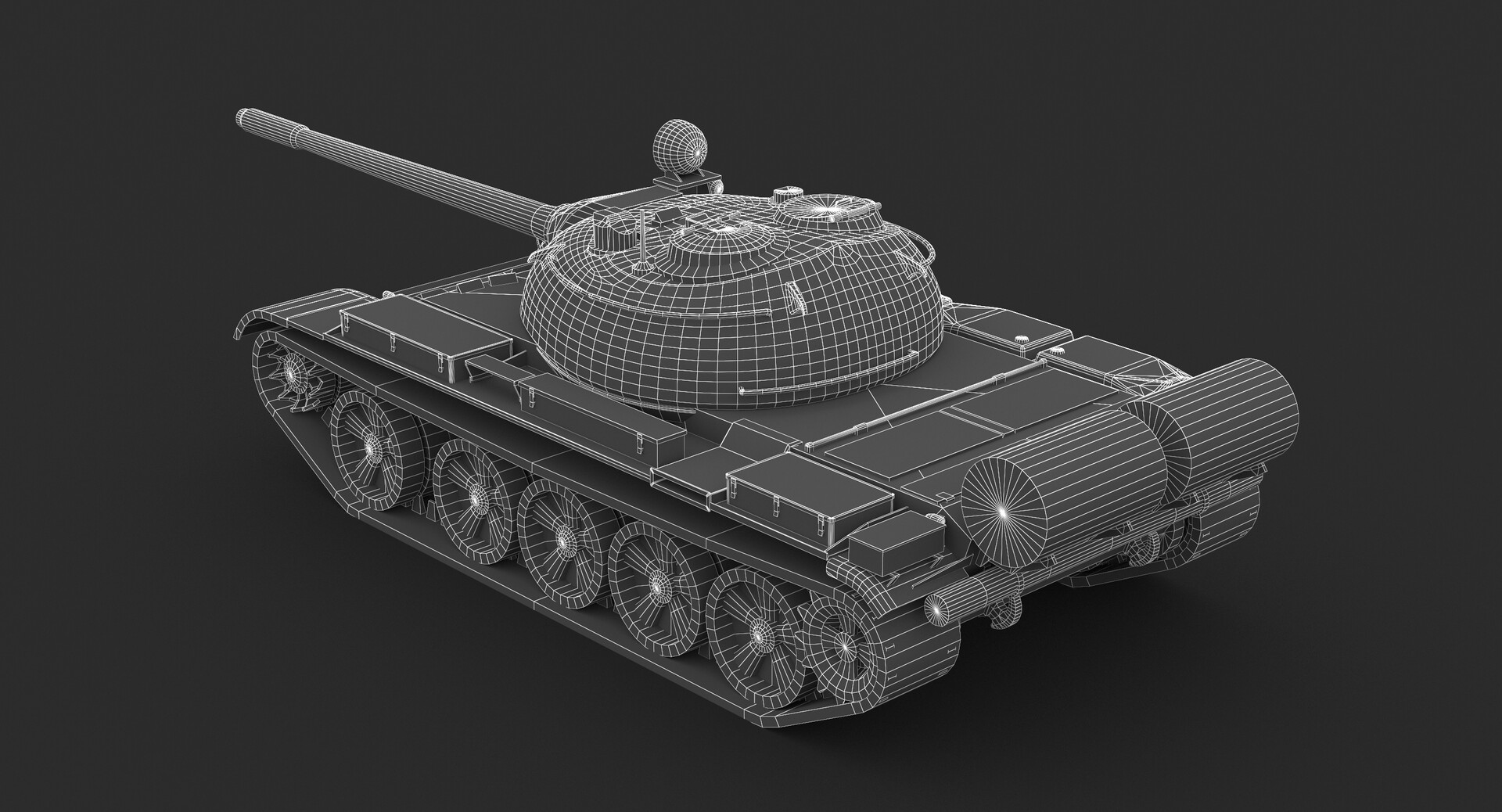 Vova Strugac - T55 Medium Tank