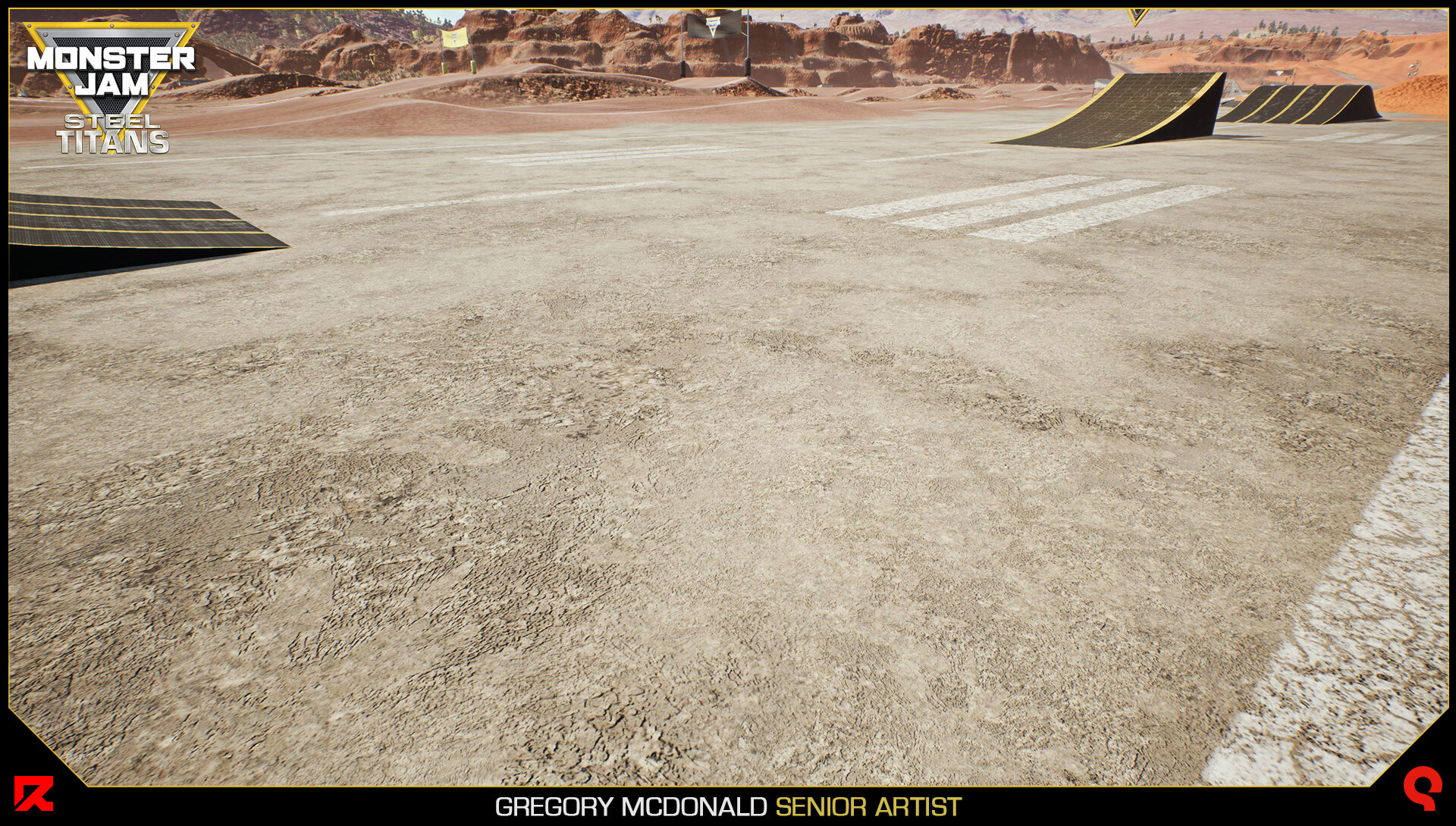 Art of Gregory McDonald - OLD AIRPORT RUNWAY TEXTURE | MONSTER JAM ...