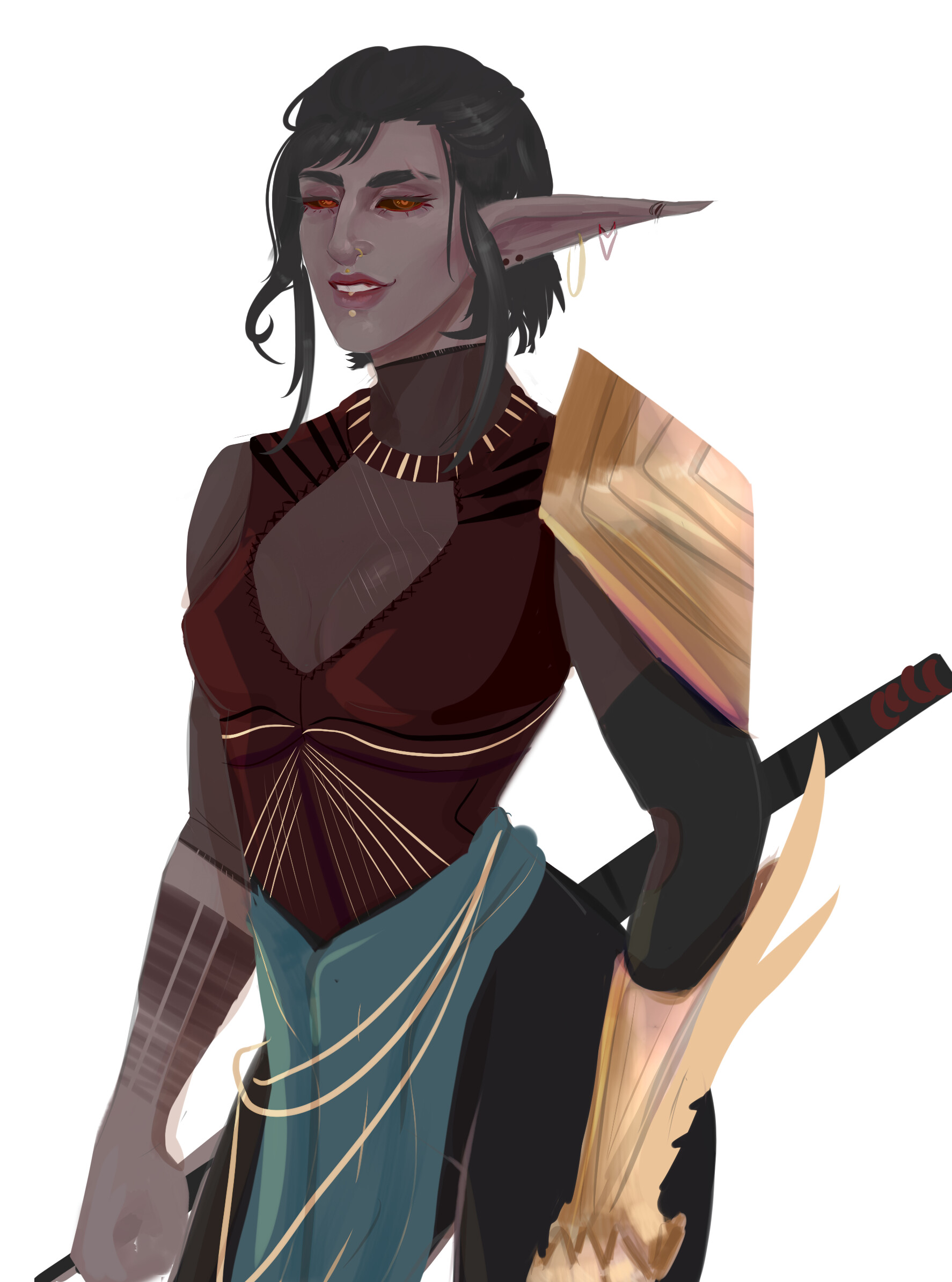 ArtStation - old oc i redrew