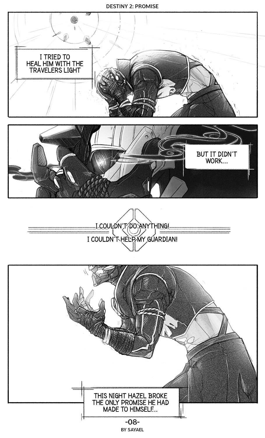 Sayael Nu - Destiny 2 Fancomic - Promise Sayael Nu - Destiny 2 Fancomic - Promise