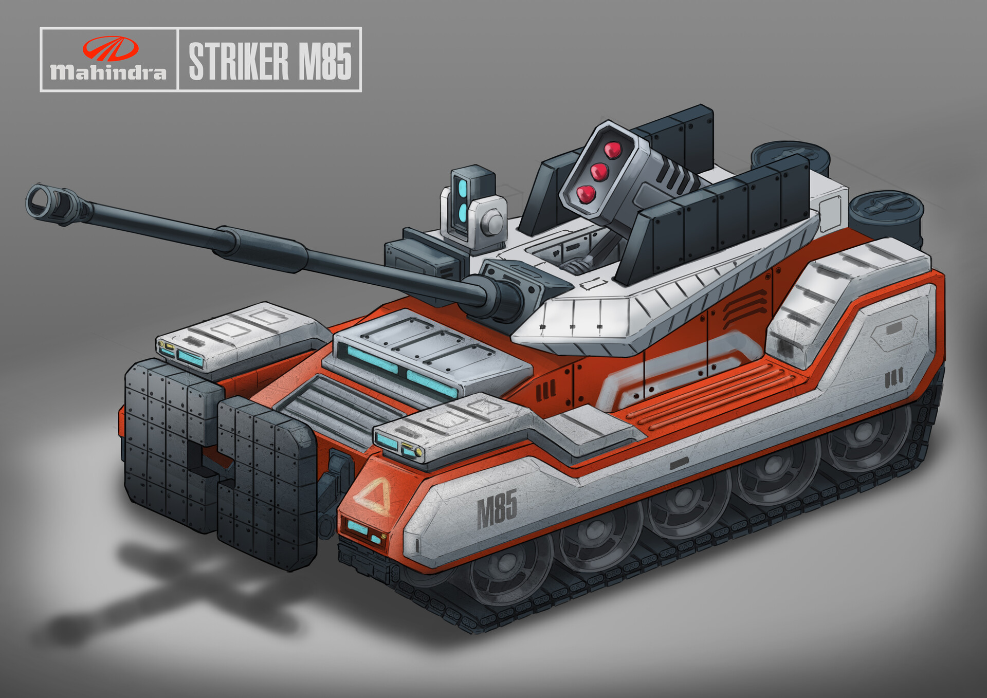 ArtStation - Mahindra M85 Tank