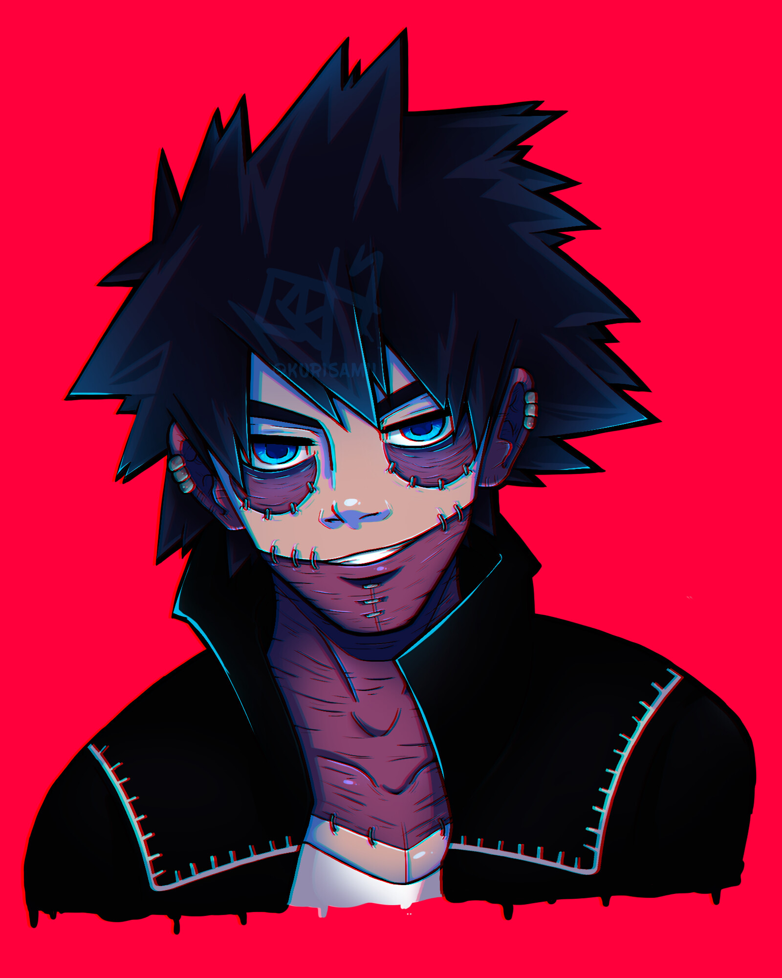 ArtStation - Dabi FanArt (BNHA) OLD VERSION
