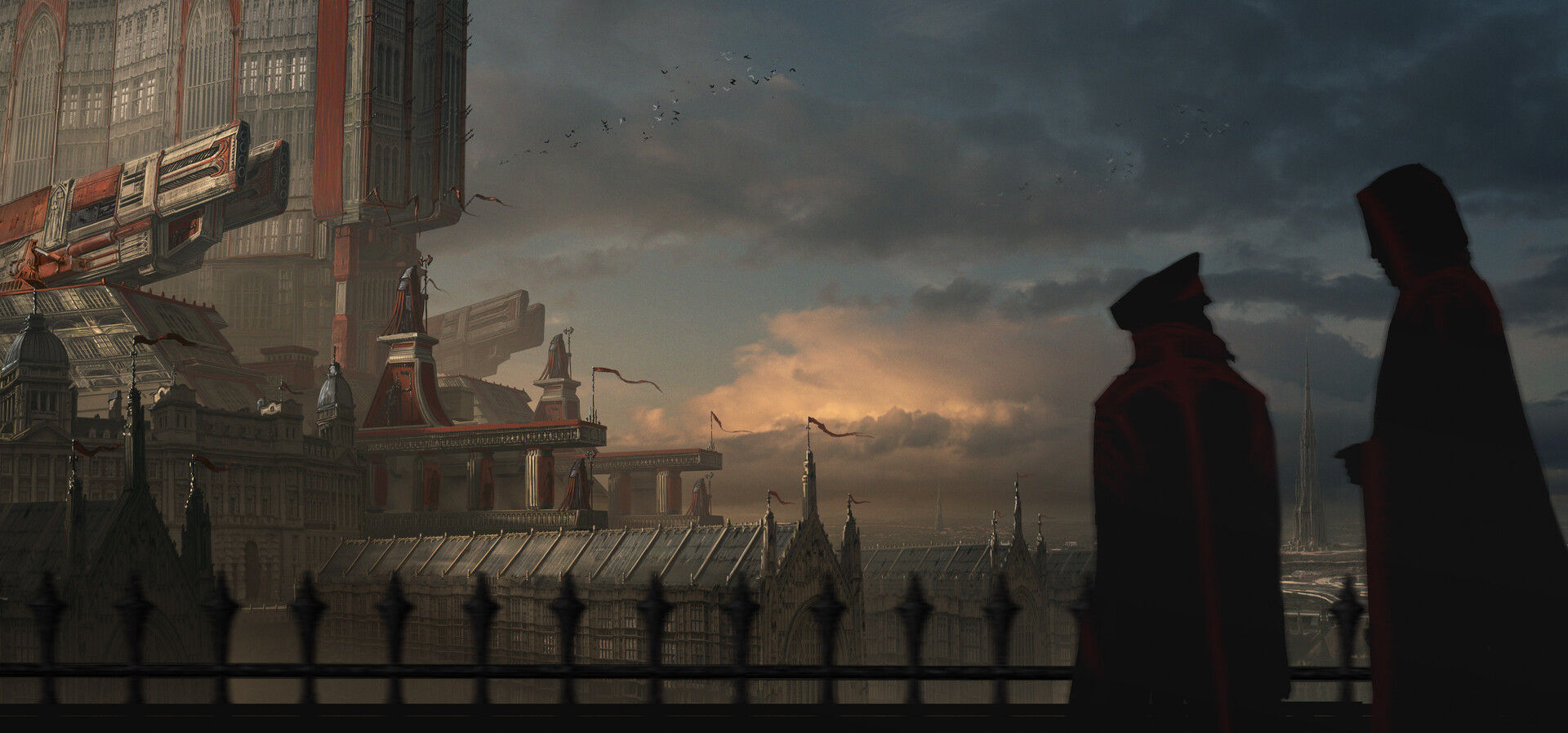 ArtStation - Red tower