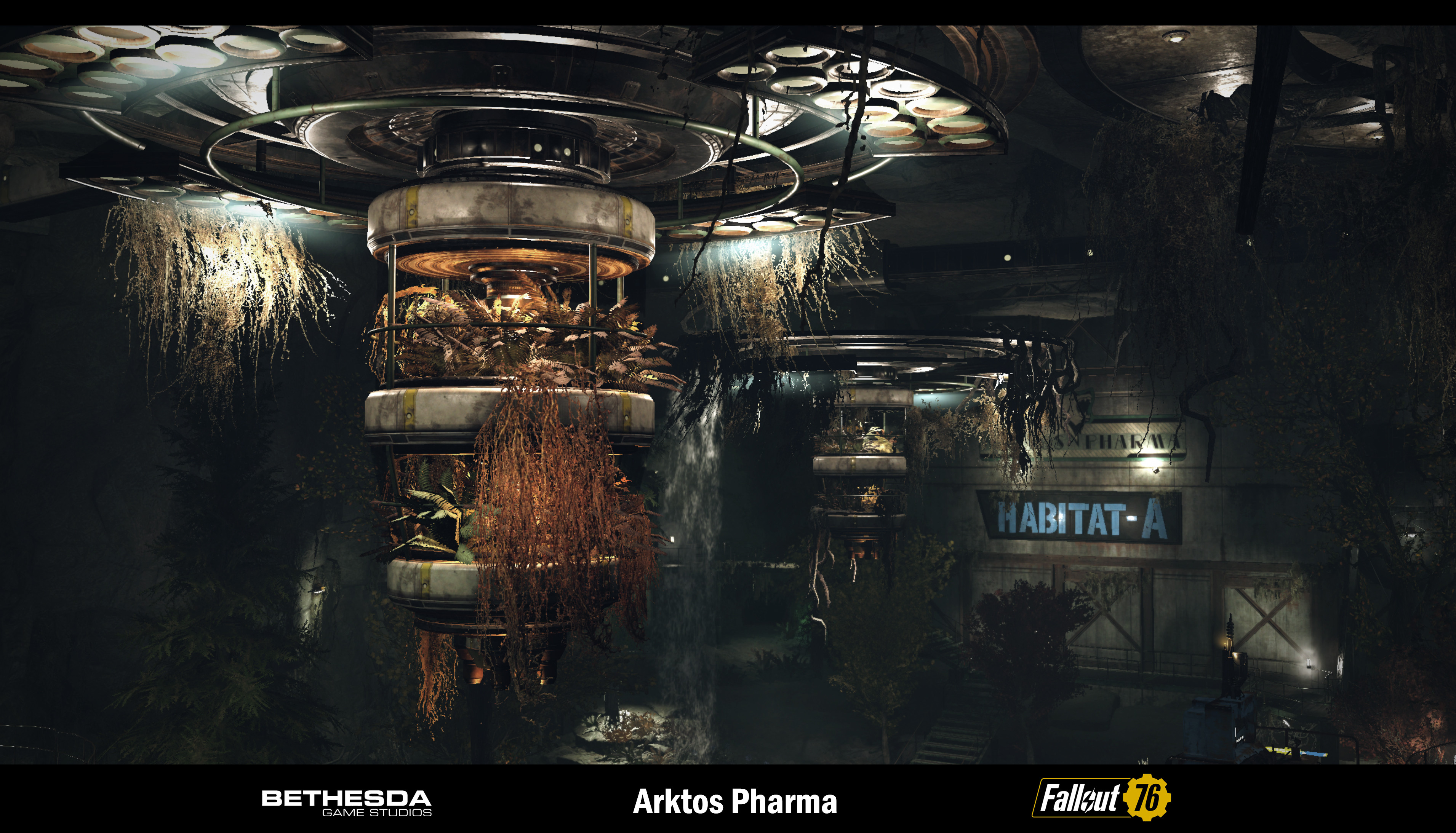 Alex Burback - Fallout 76, Arktos underground Lab and Biome.