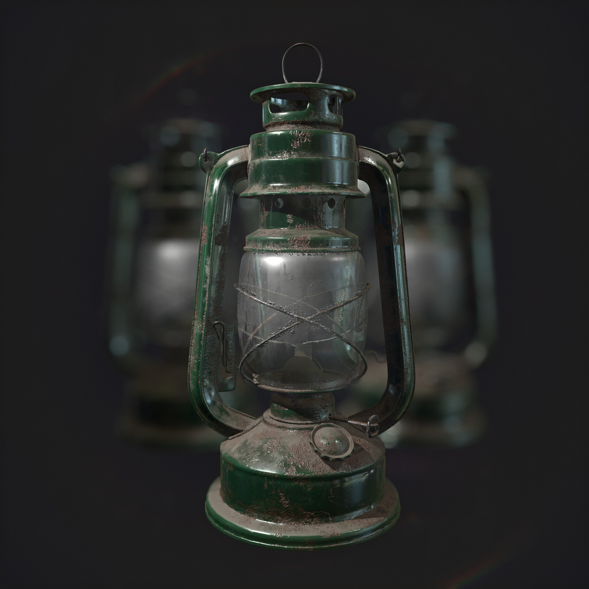 ArtStation - Oil Lamp