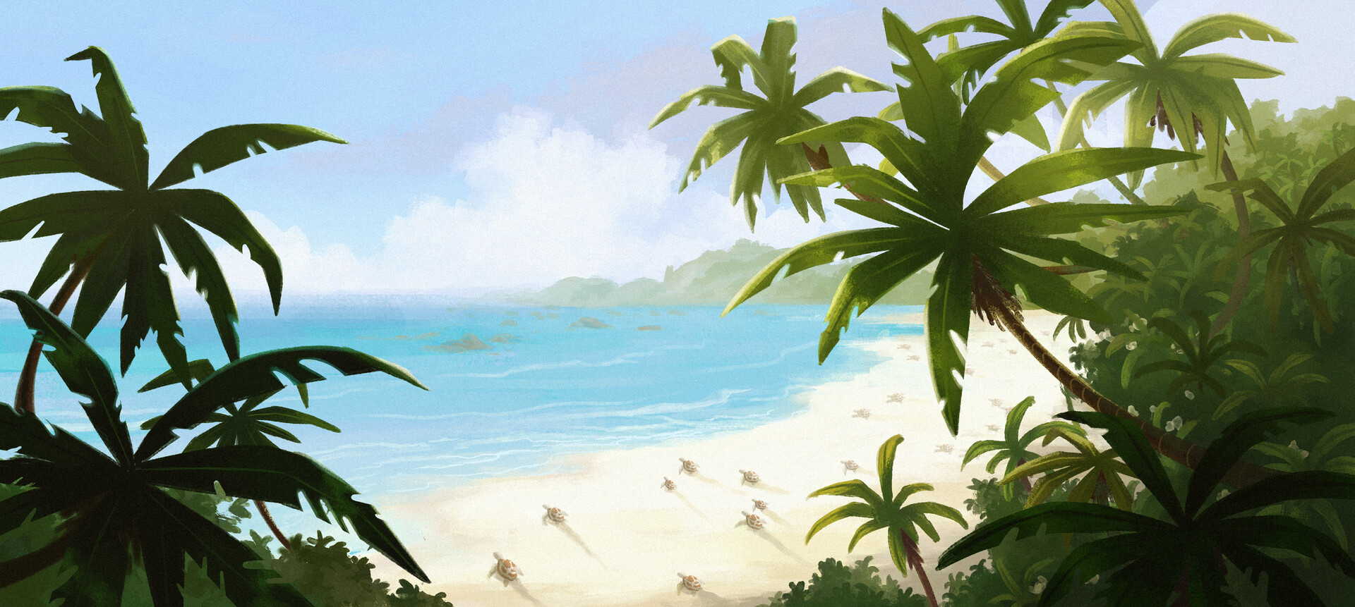 ArtStation - Turtle island