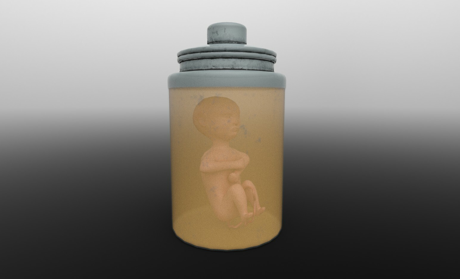 ArtStation - Fetus In Jar