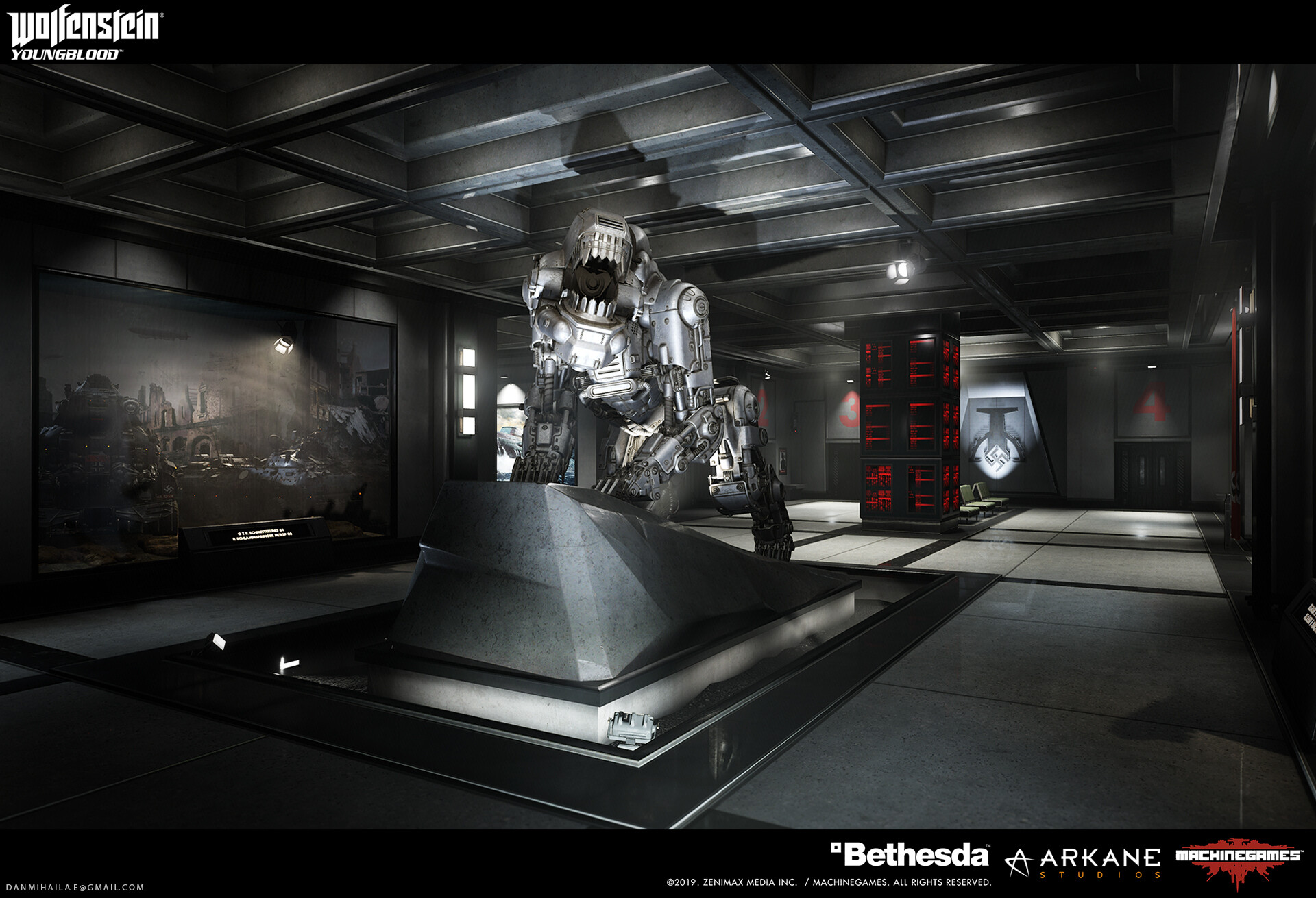 Dan Mihaila - Wolfenstein Youngblood: Zeppelin Lounge