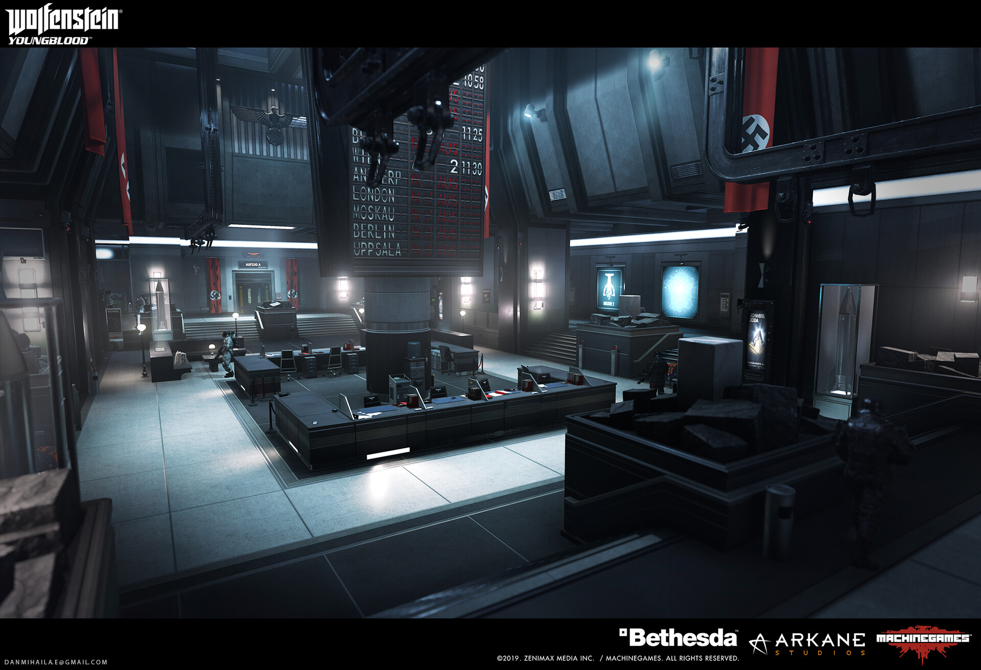 Dan Mihaila - Wolfenstein Youngblood: Zeppelin Lounge