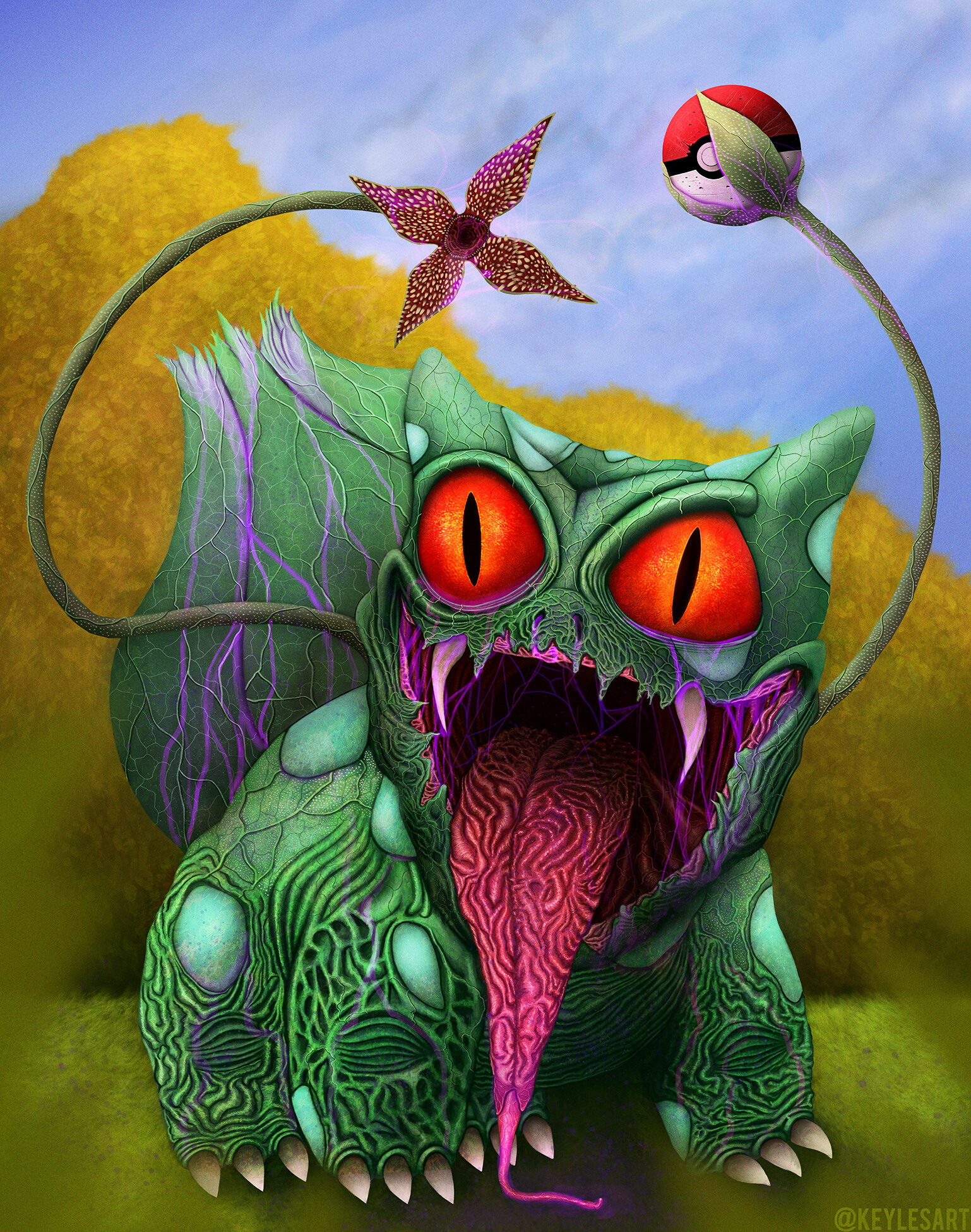 ArtStation - Bulbasaur