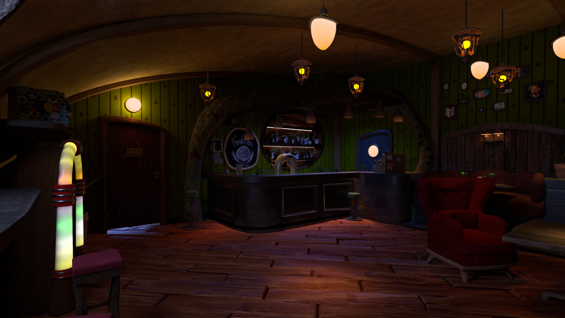 ArtStation - Bug's Bar