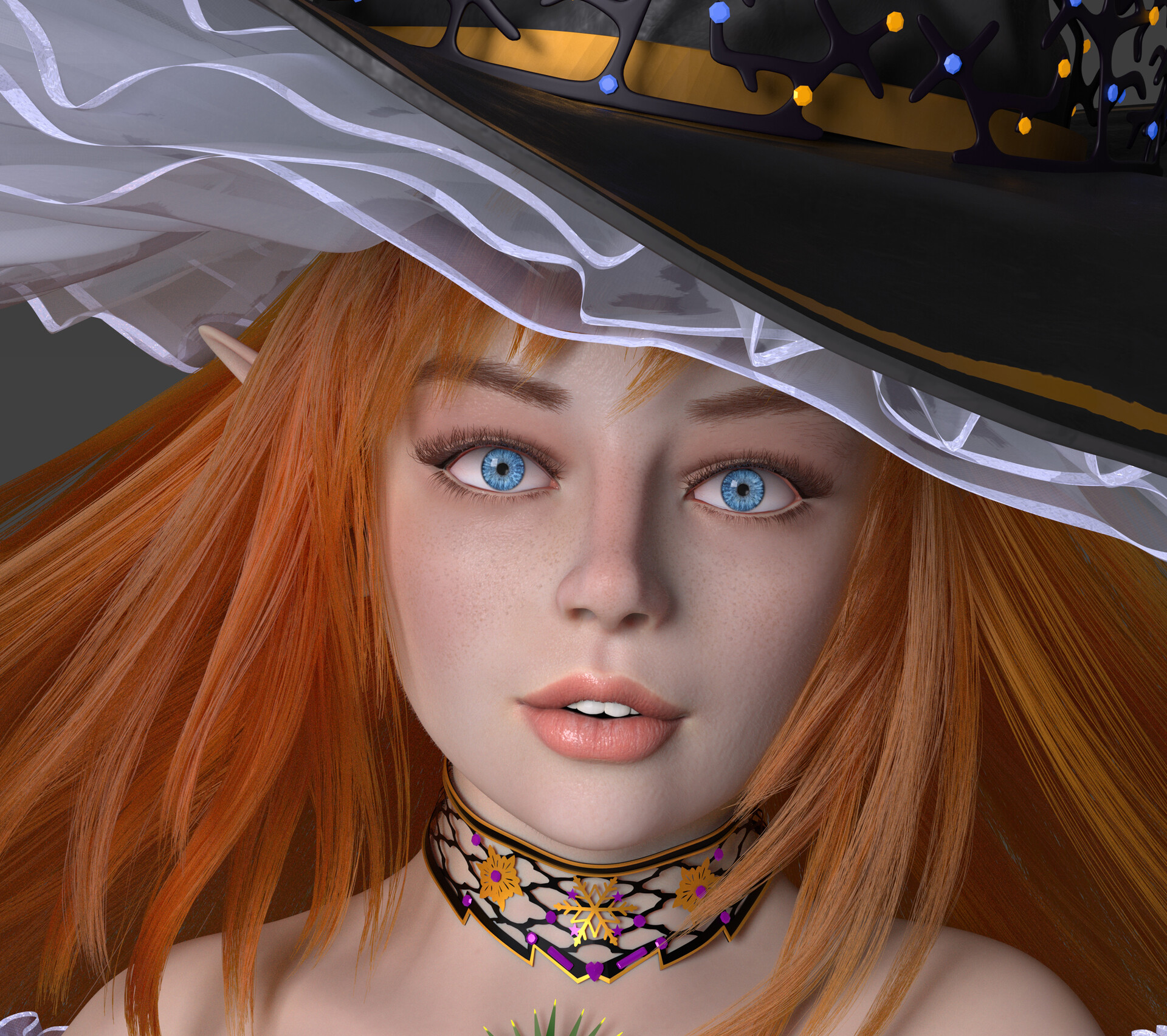 ArtStation - elf witch erleyna