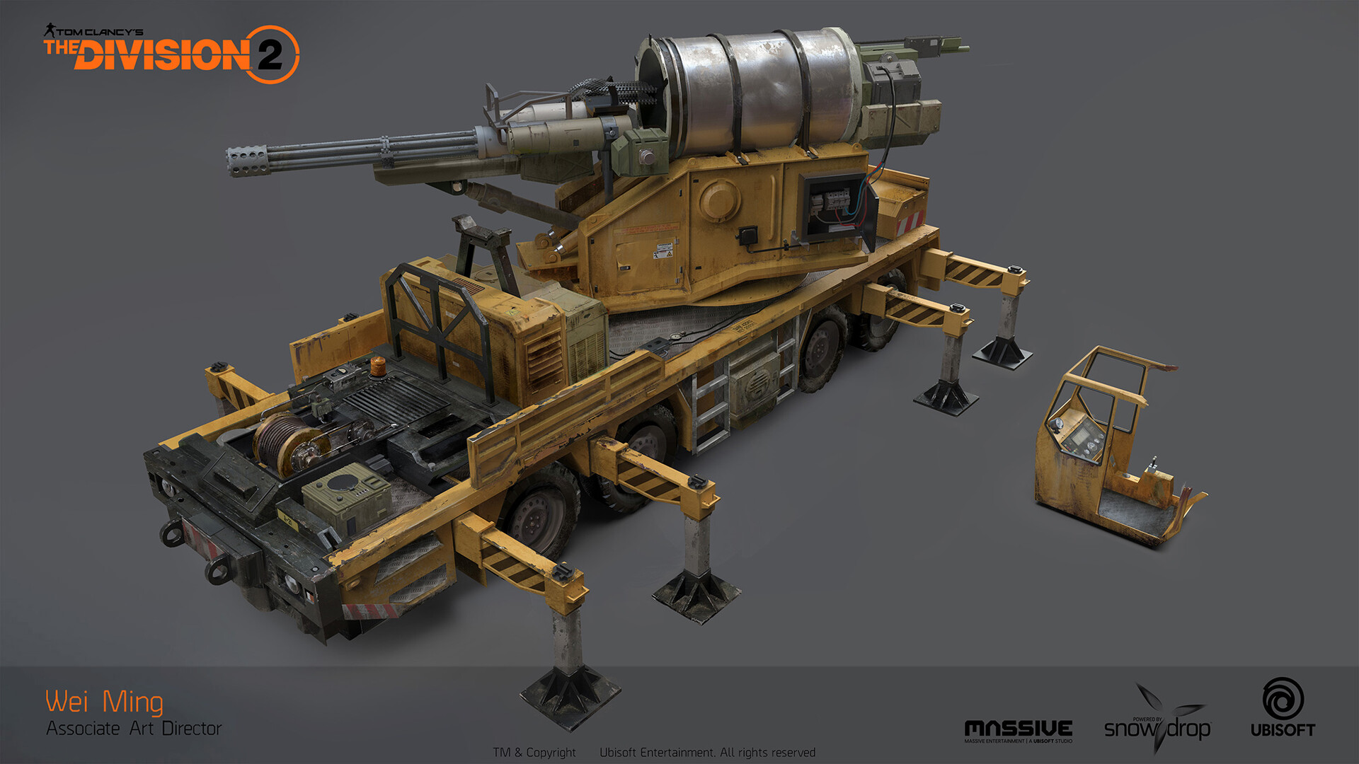 ArtStation - a vehicle design for division2