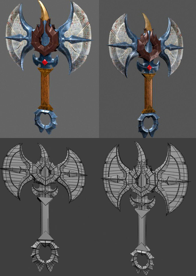 ArtStation - Double Axe