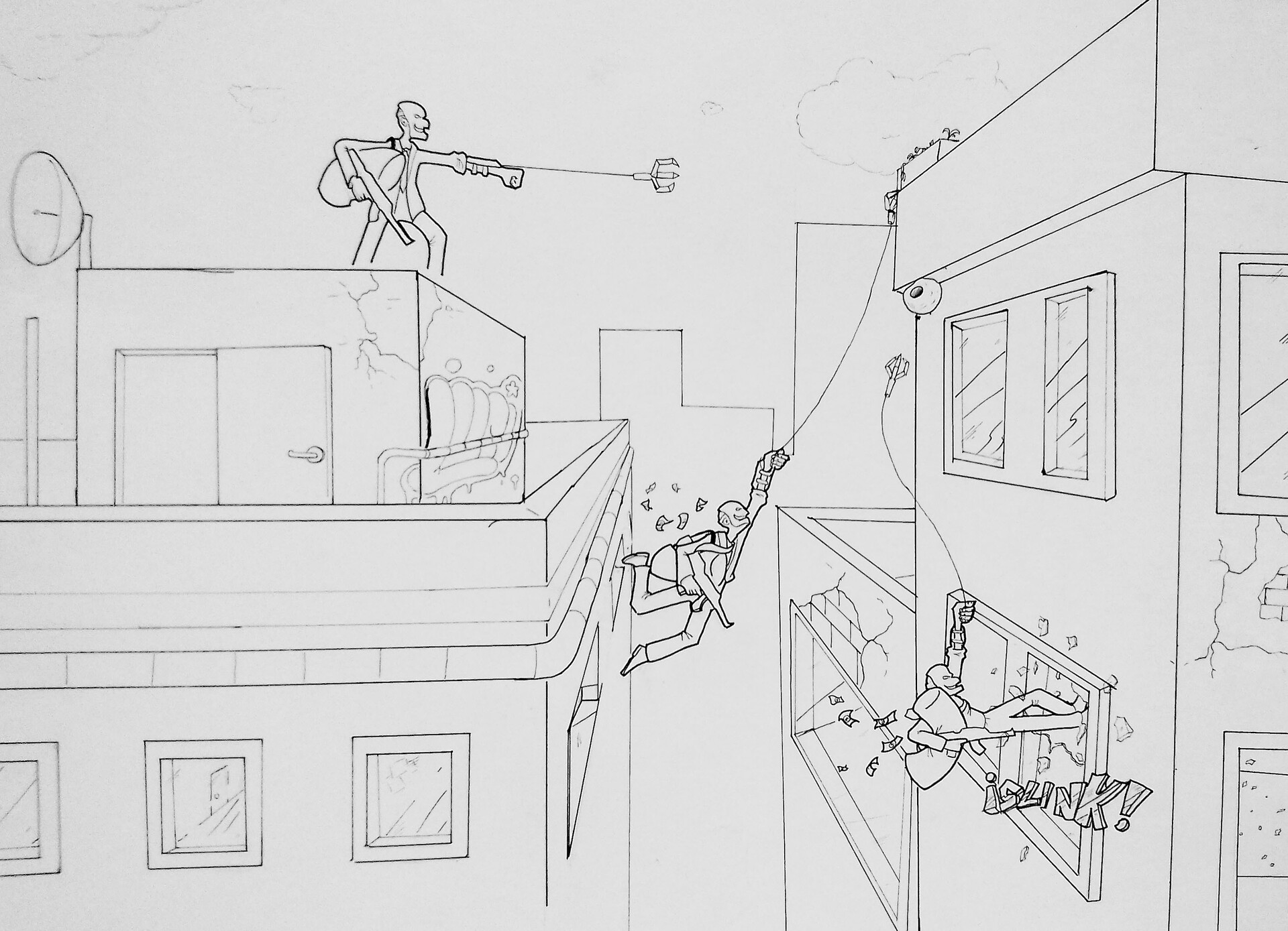 ArtStation - Robert bank robber