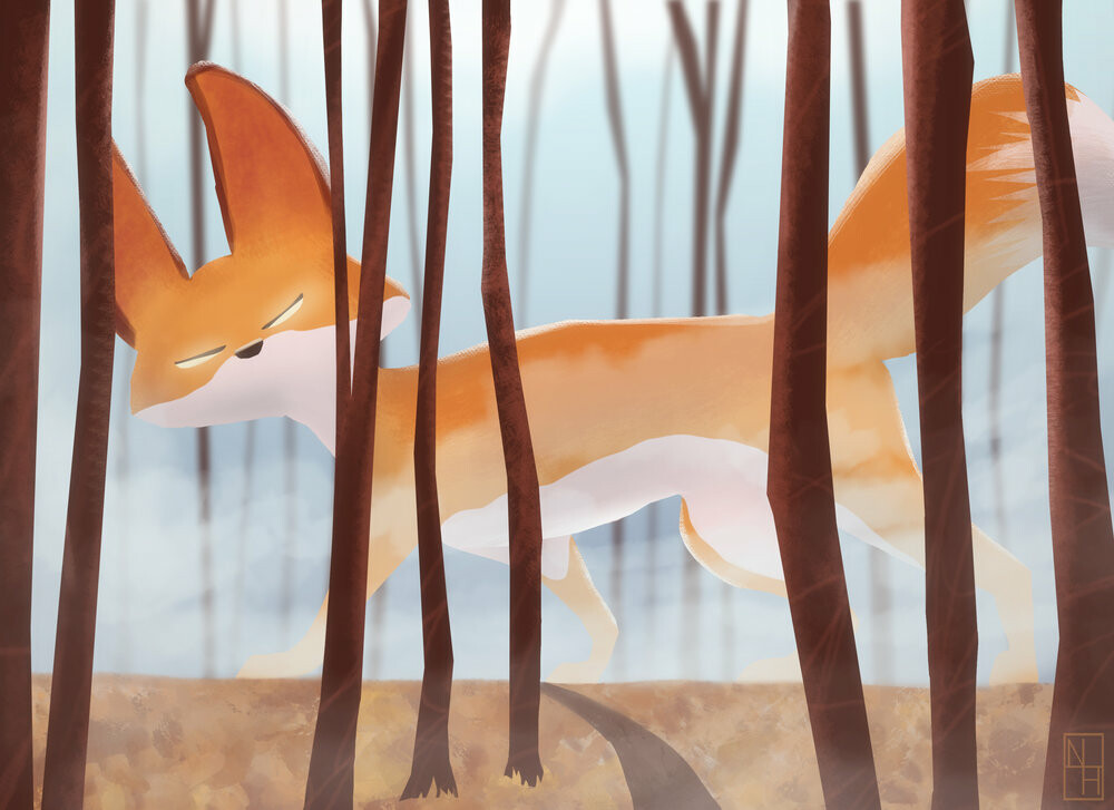 ArtStation - Giant Fox