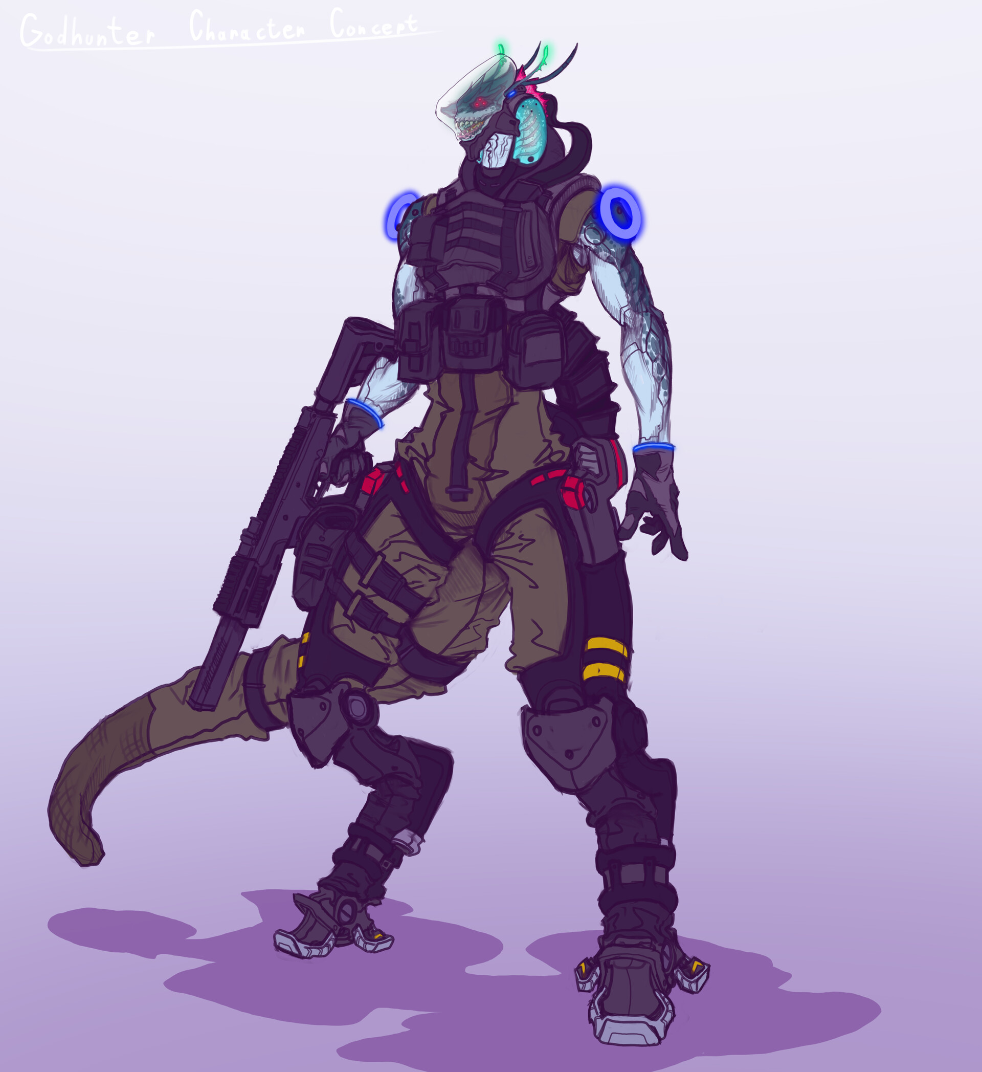 ArtStation - Godhunter Character Concept