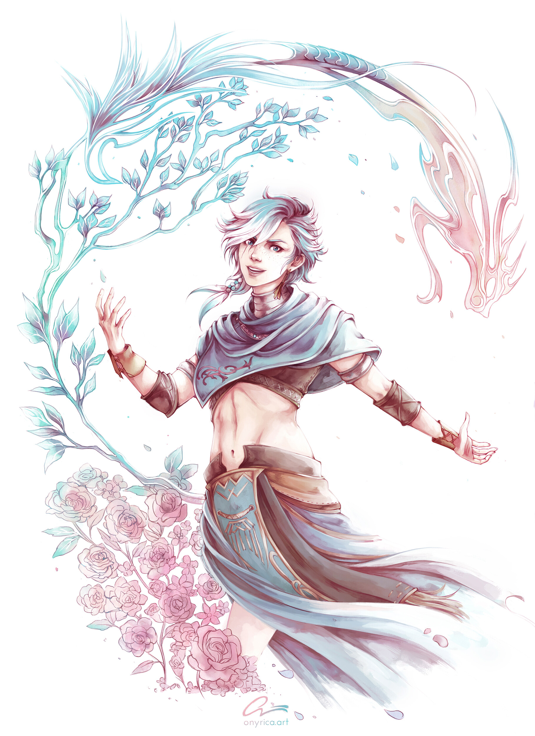 ArtStation - Dance with me! [ FFXIV, Commission ]