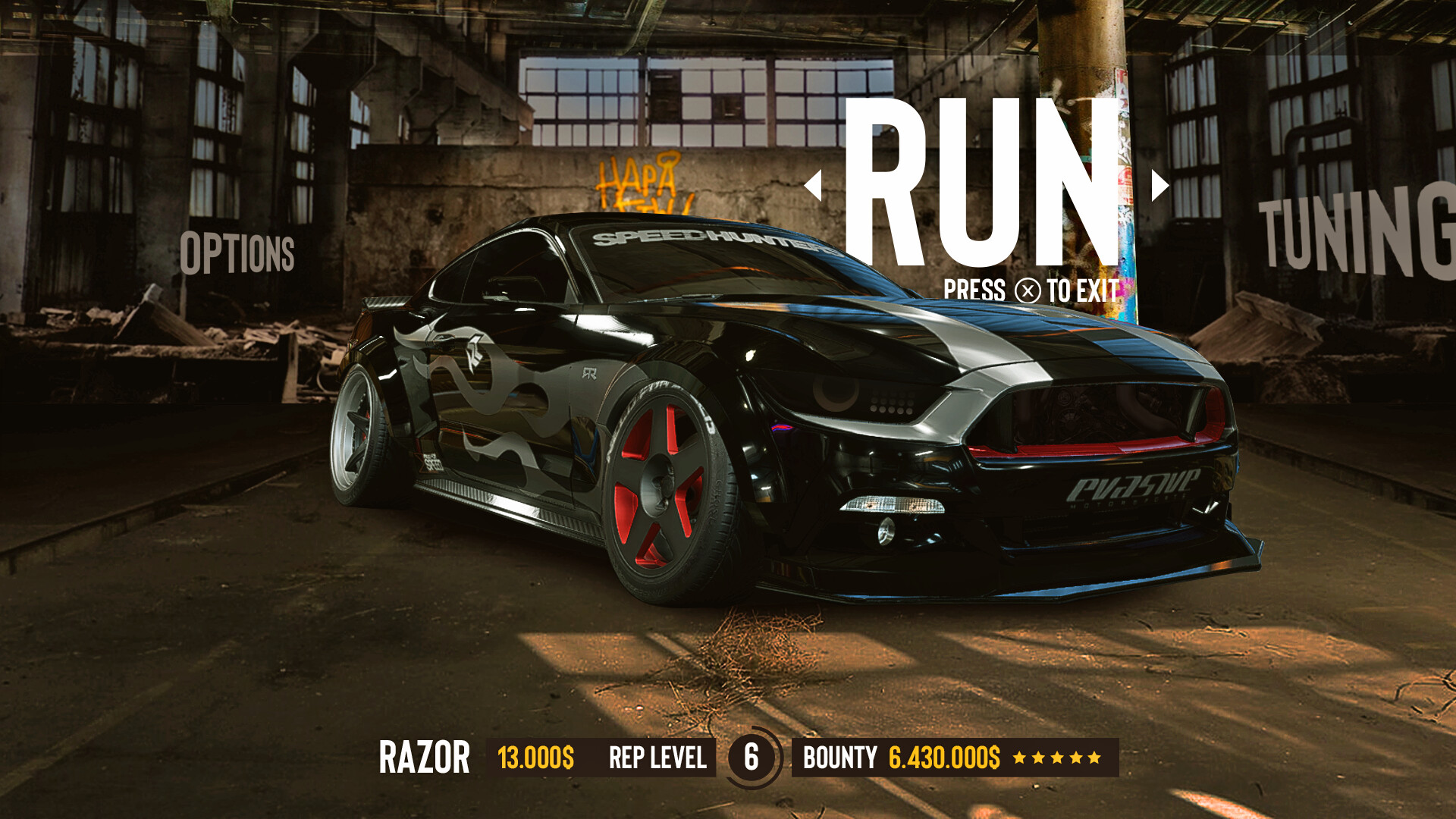 ArtStation - NFSMW Menu