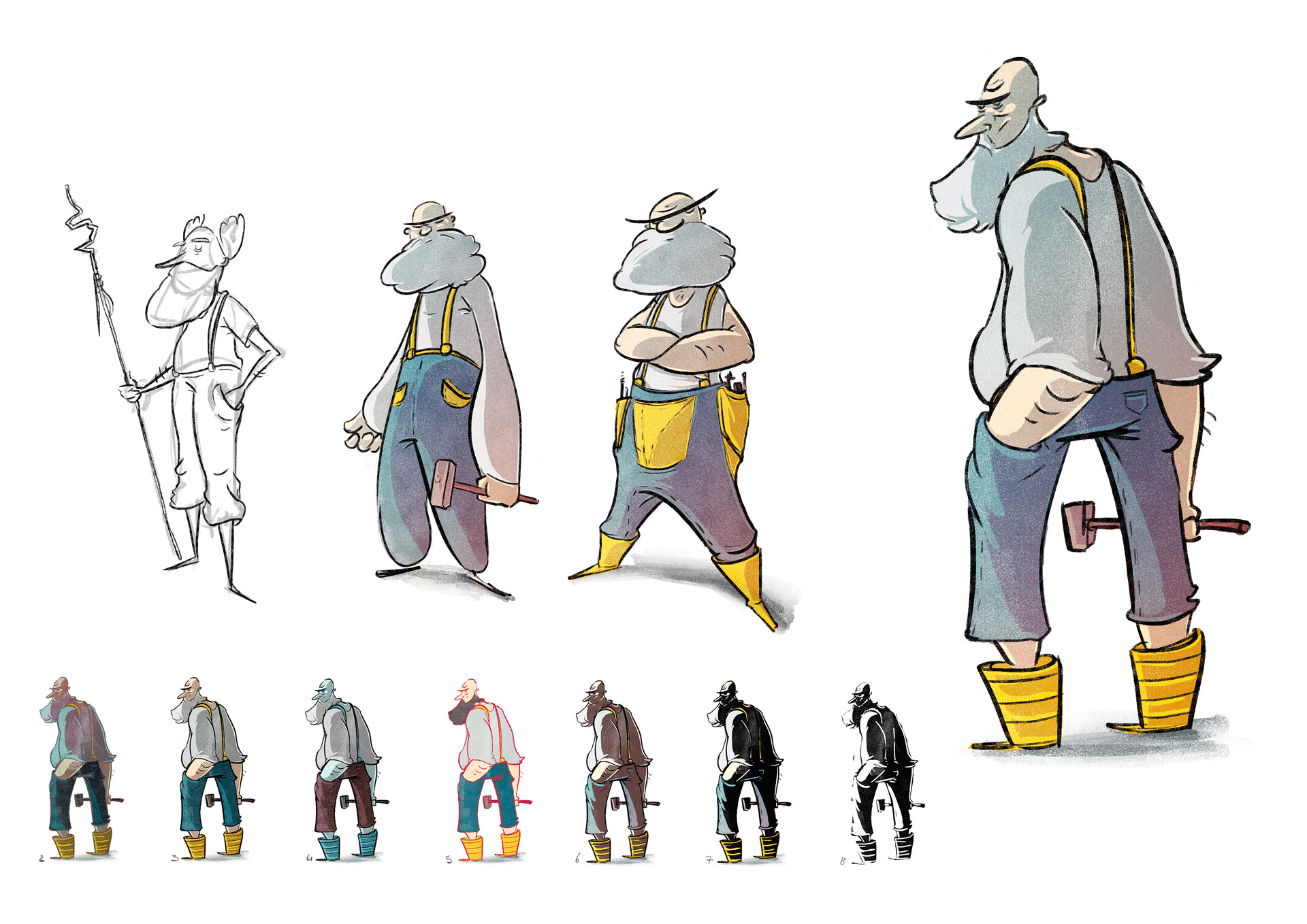 ArtStation - Seaman Character design