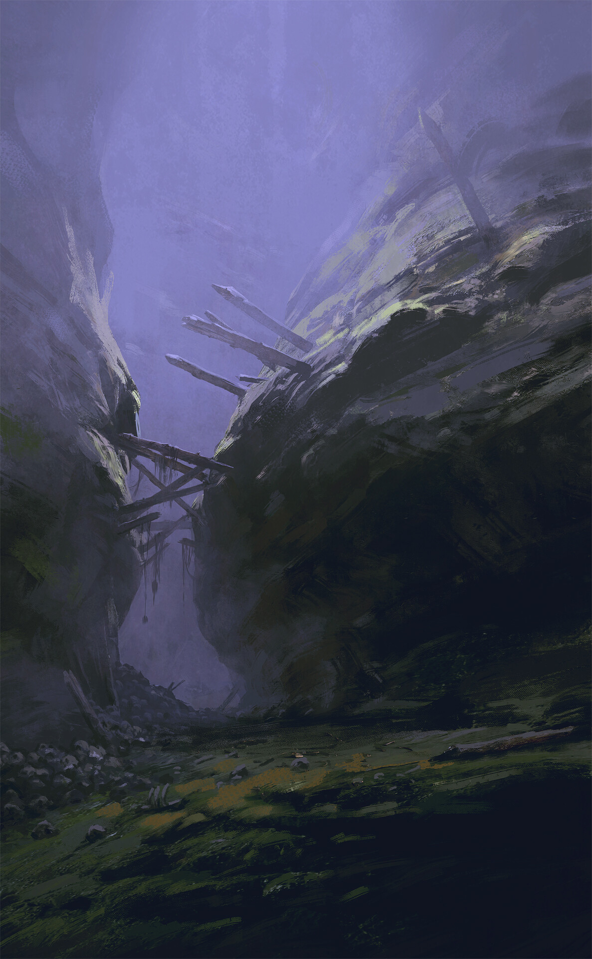 ArtStation - Gorge_concept