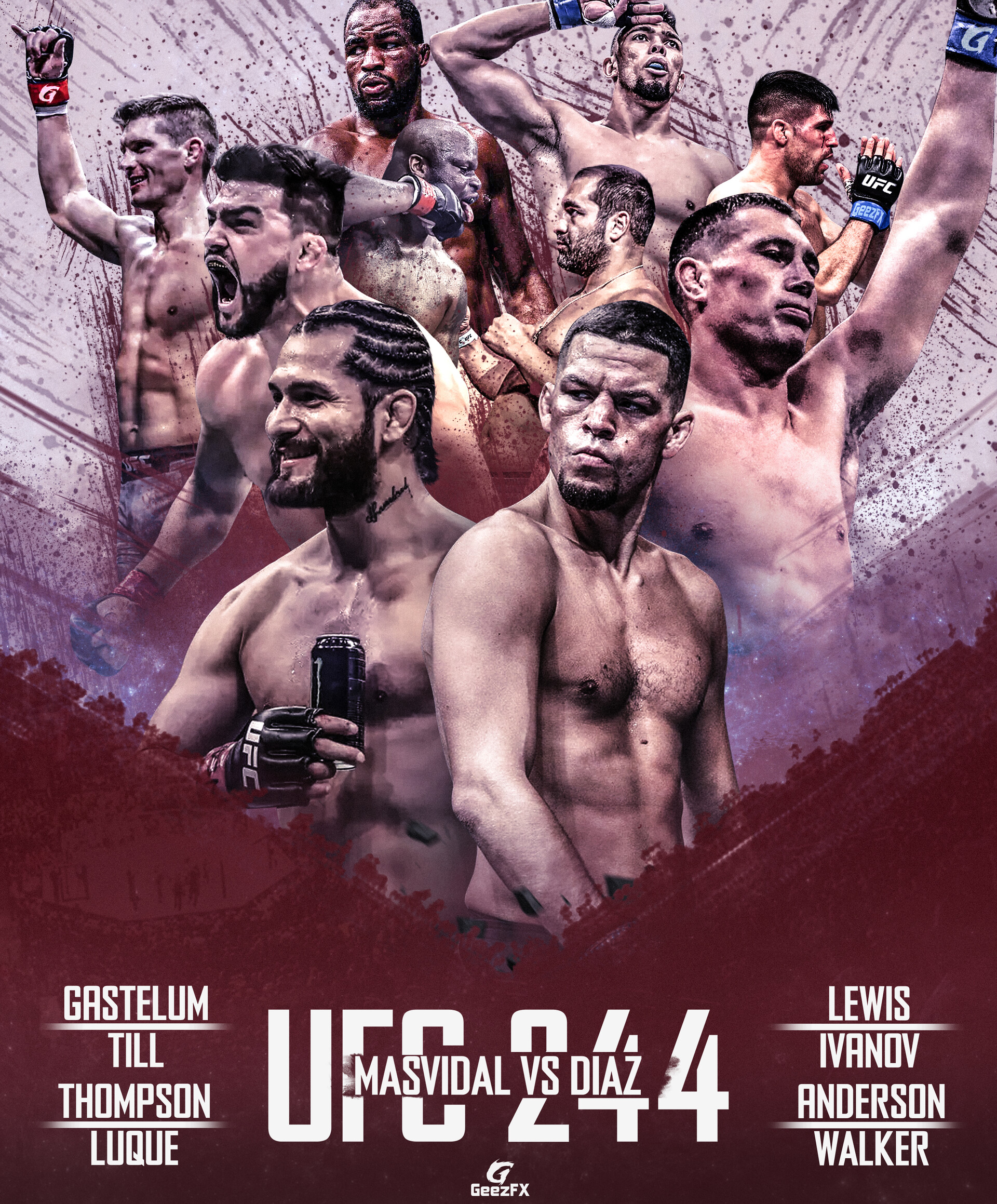 ArtStation - UFC 244