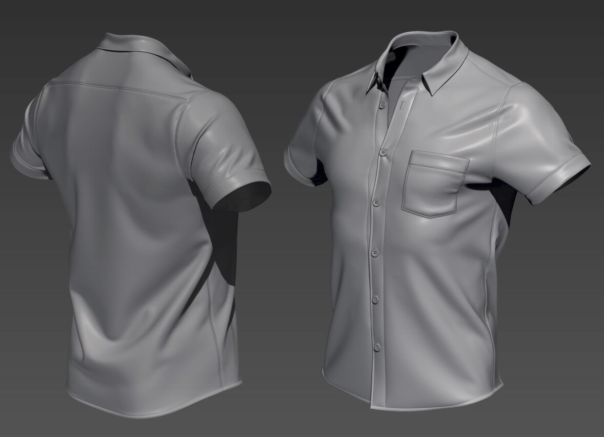 ArtStation - Clothing practice