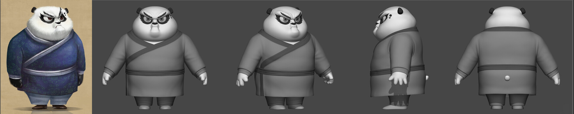 ArtStation - Papa Panda