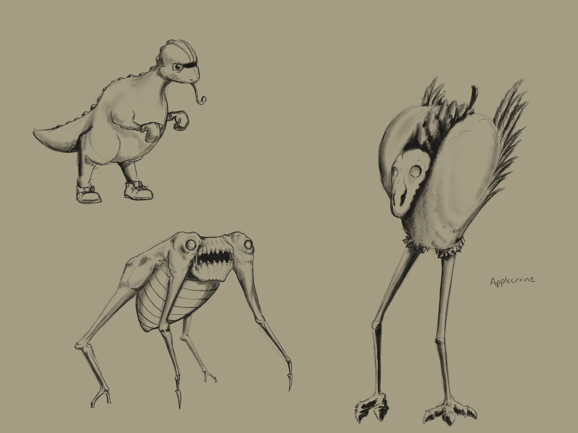 ArtStation - Creature sketches