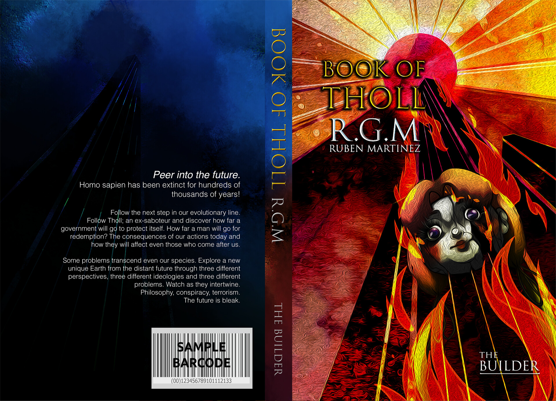 Akira Hartshorne - Book of Tholl: Cover Illustration Commission