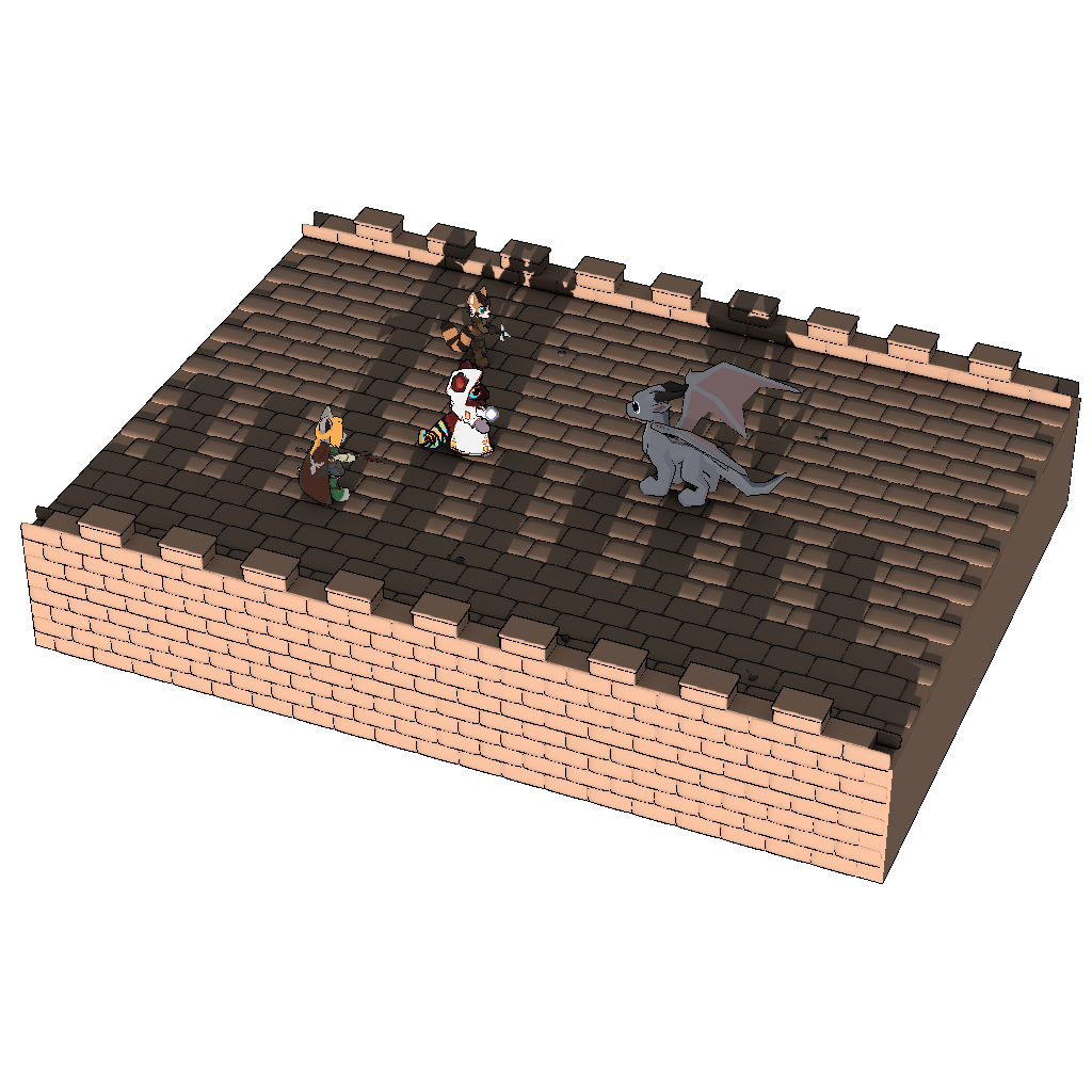 Chriz - RPG Battle - Lowpoly Chibi