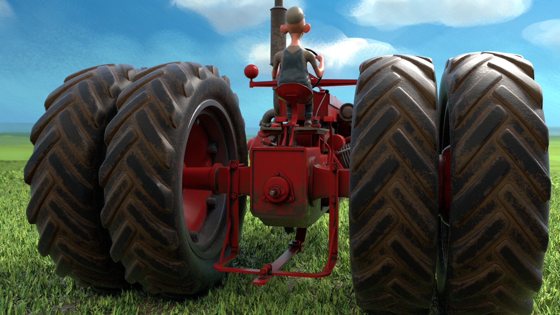 Stu Rose - Stylized Tractor