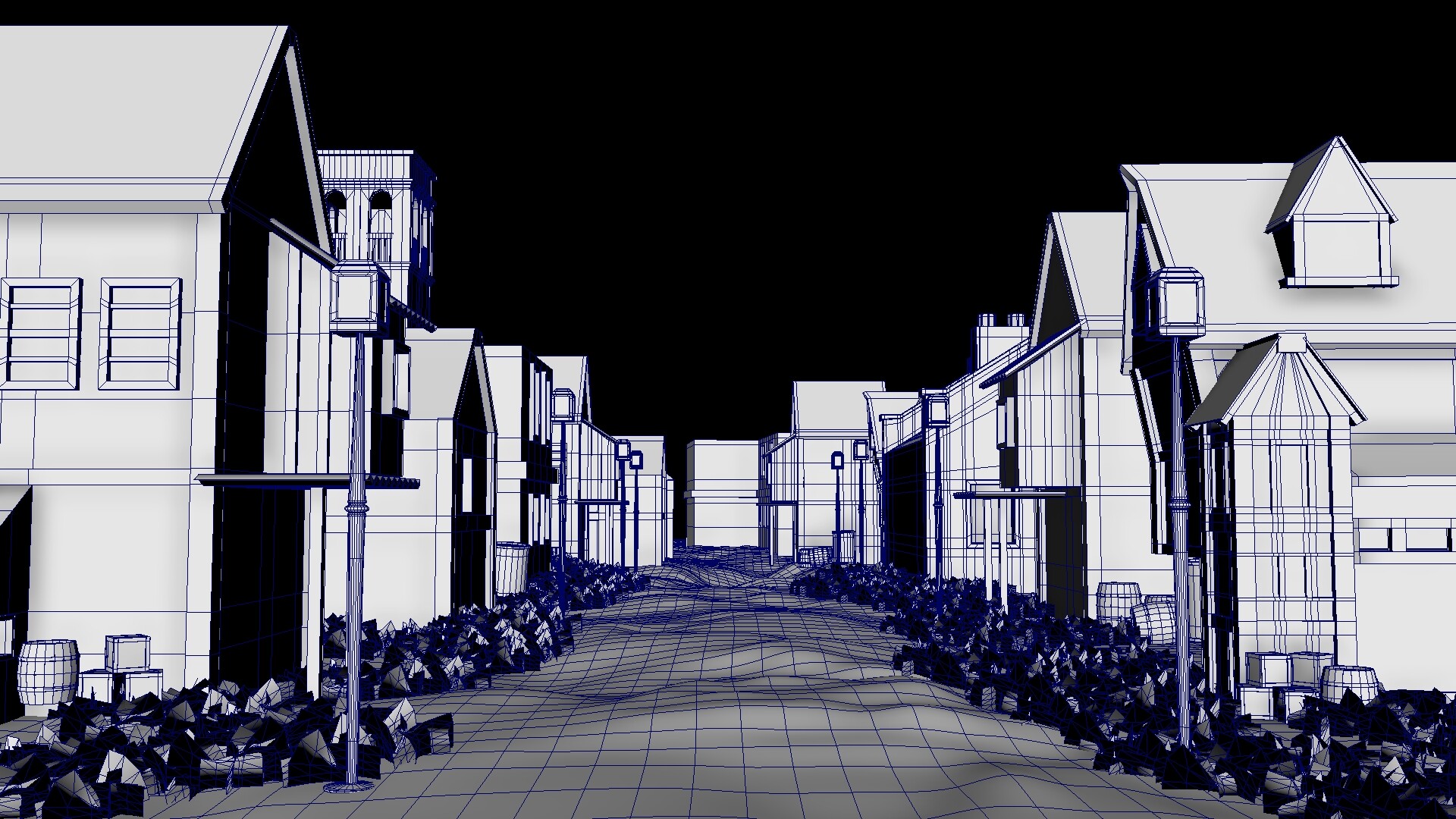 Aakash Banerjee - Dark Western Village