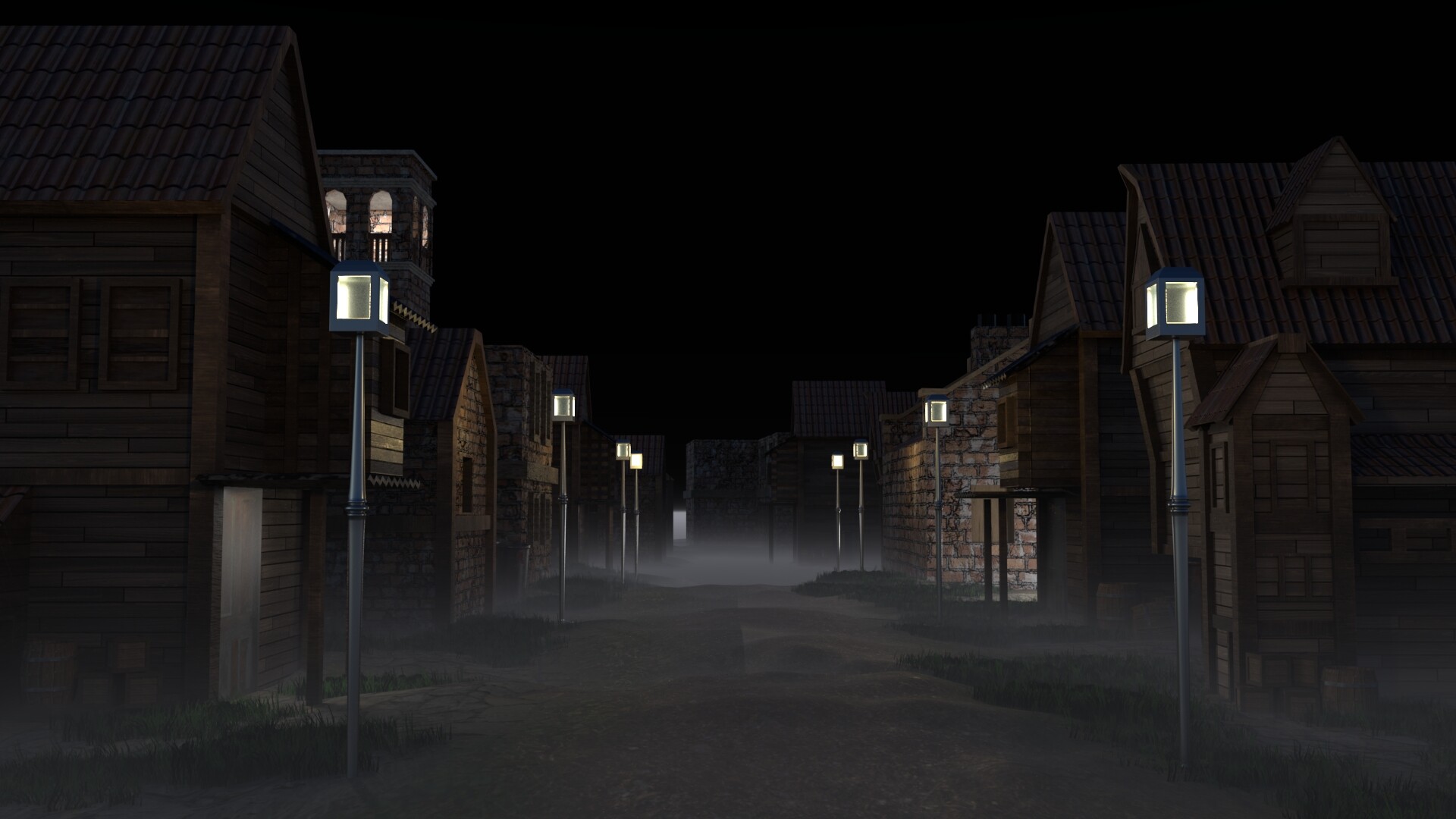 Aakash Banerjee - Dark Western Village