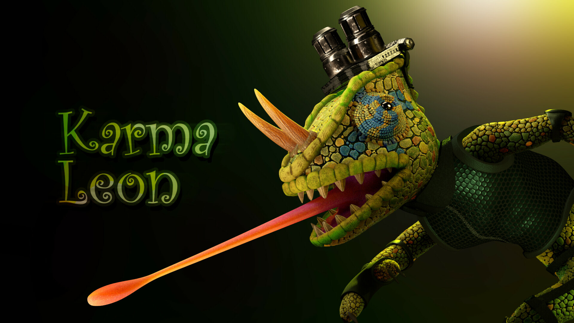 ArtStation - Karma Leon, the Chameleon