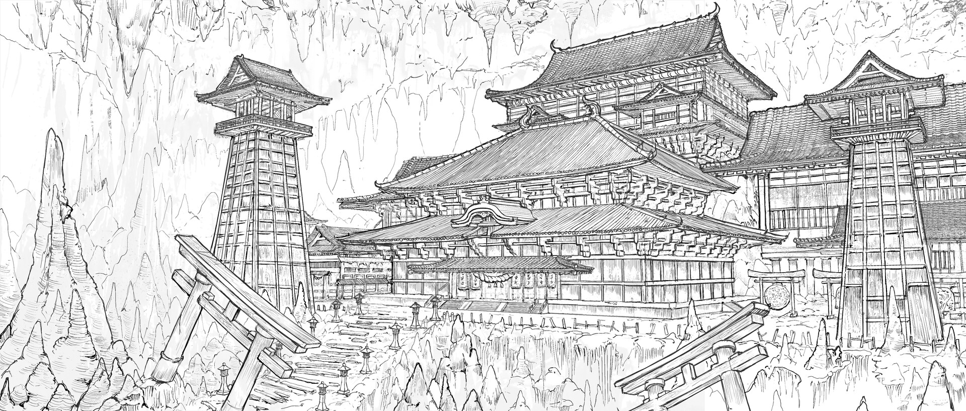 ArtStation - Abandoned Demon Temple