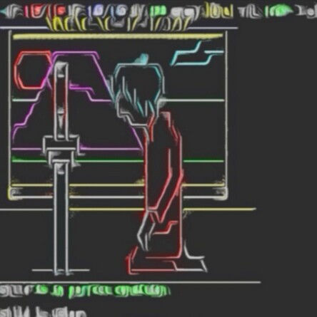 Boi - ASCII ART and ANIMATION - Filtered Ascii
