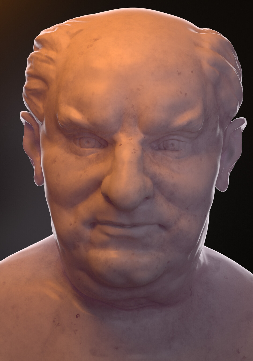 ArtStation - Governor's Bust