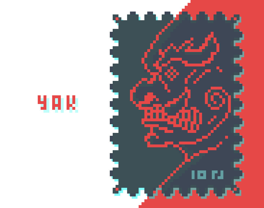 ArtStation - PixelArt practicing day 13 Stamp