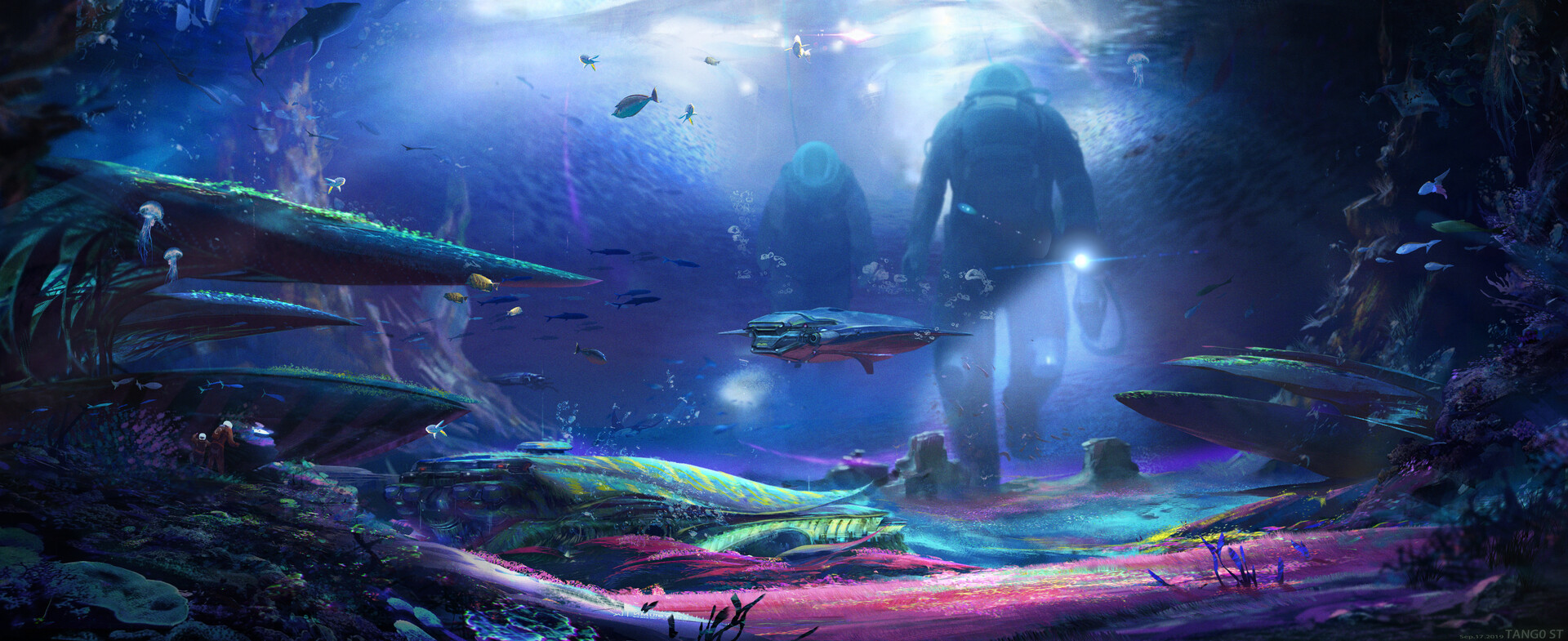 ArtStation - Deep sea Tribes