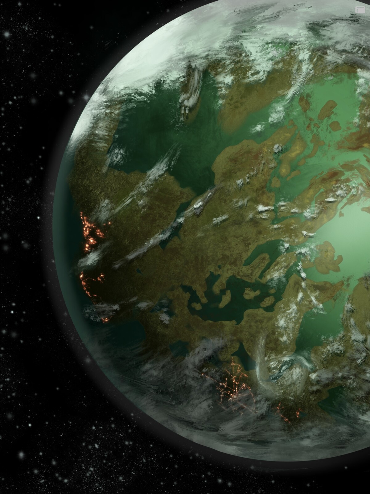 Niko Gkotsis - Star Wars Planets