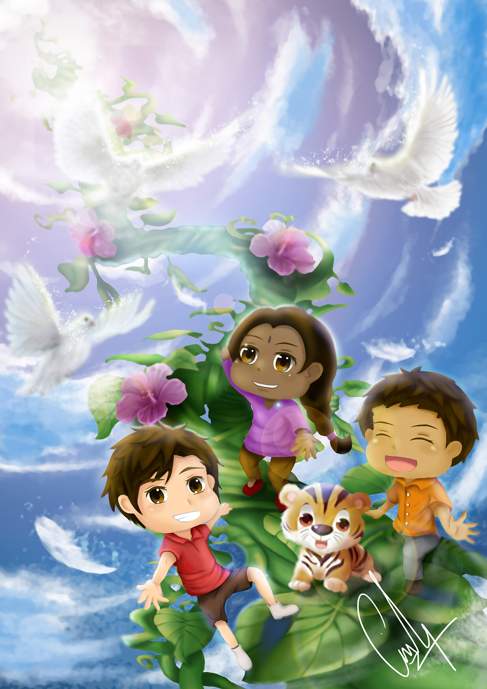 ArtStation - The Beanstalk