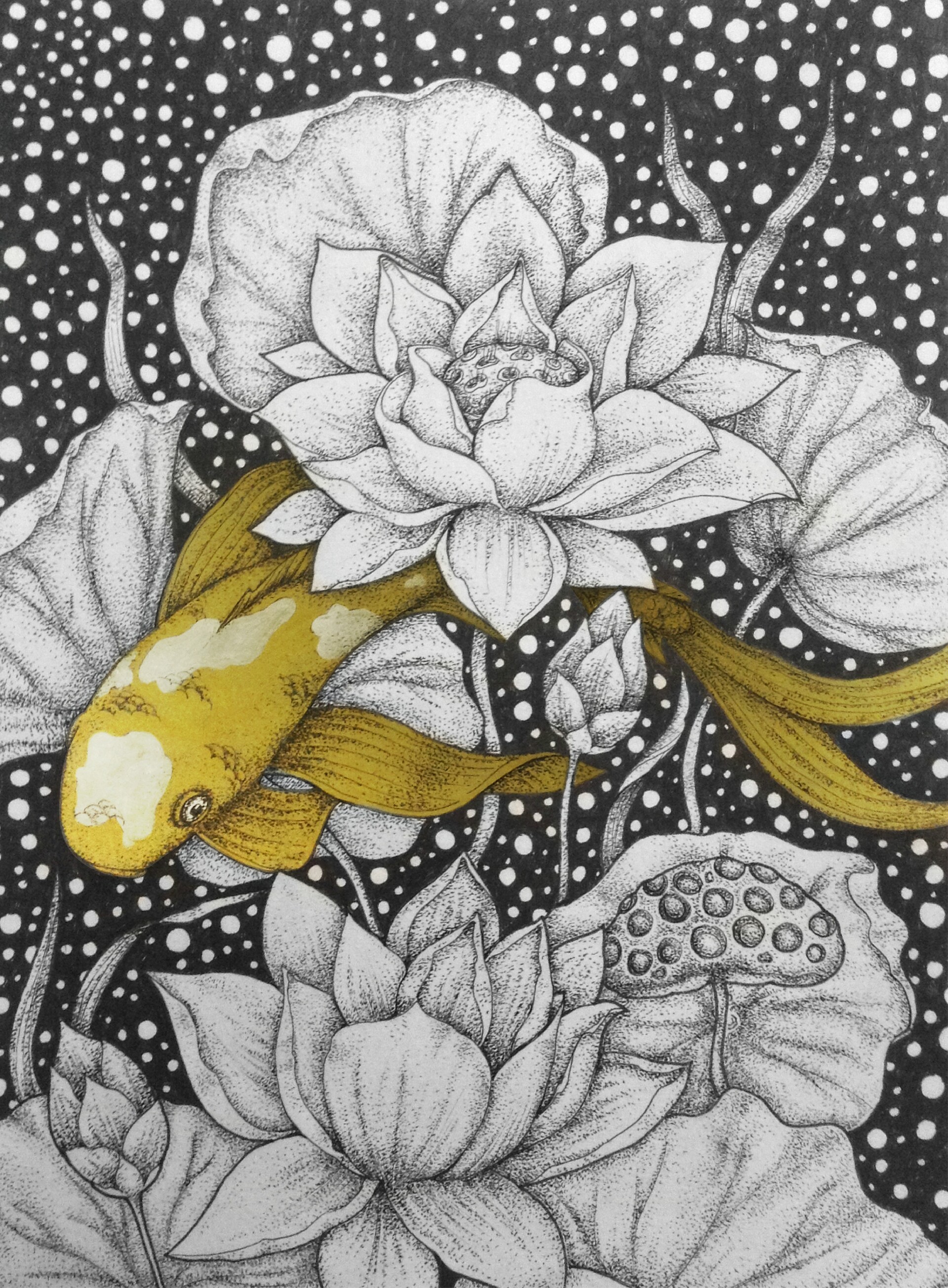 ArtStation - golden carp