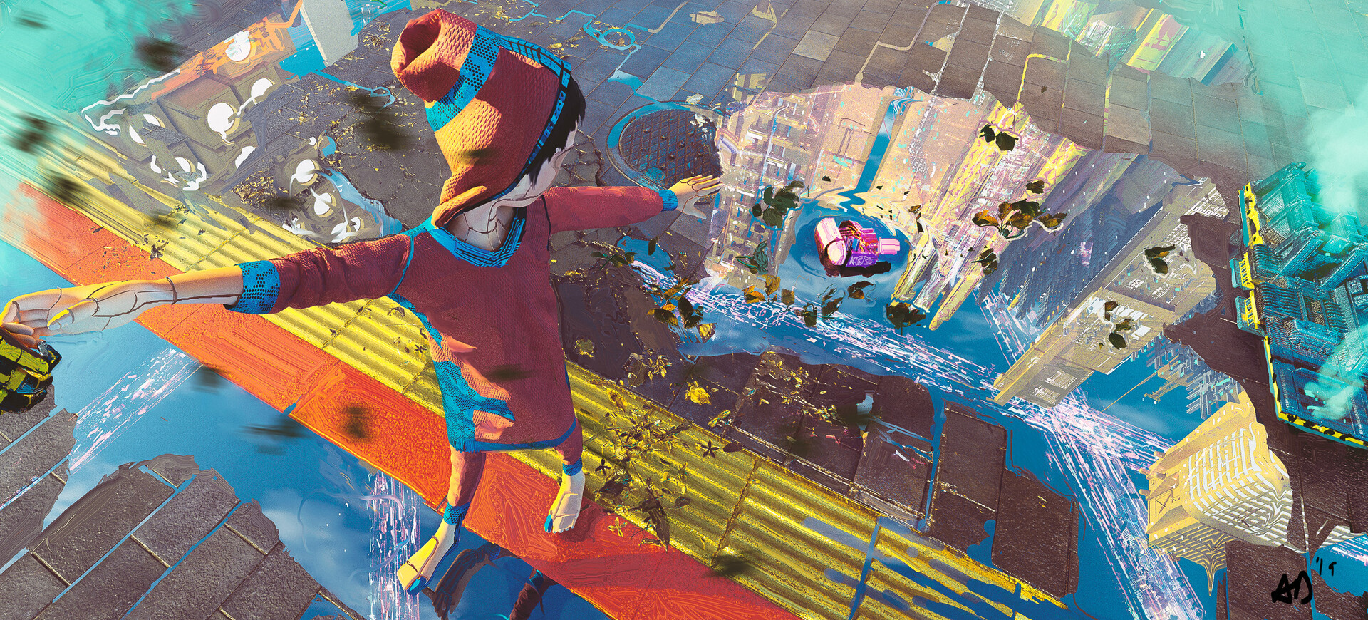 'Inner Punk' by Aaron Dhanda : r/Cyberpunk