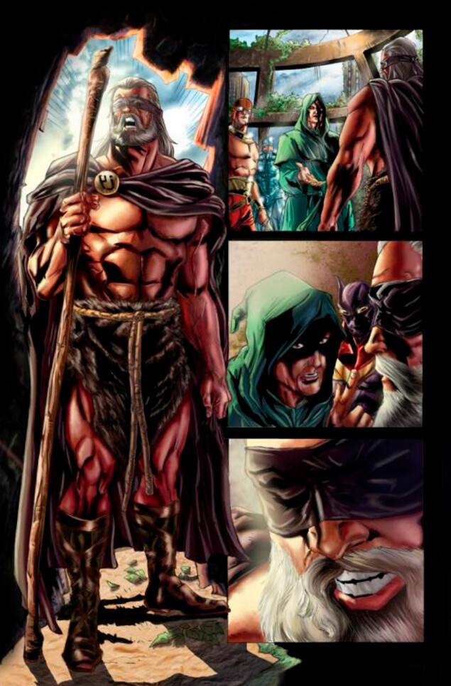 ArtStation - Color samples: Project Superpowers